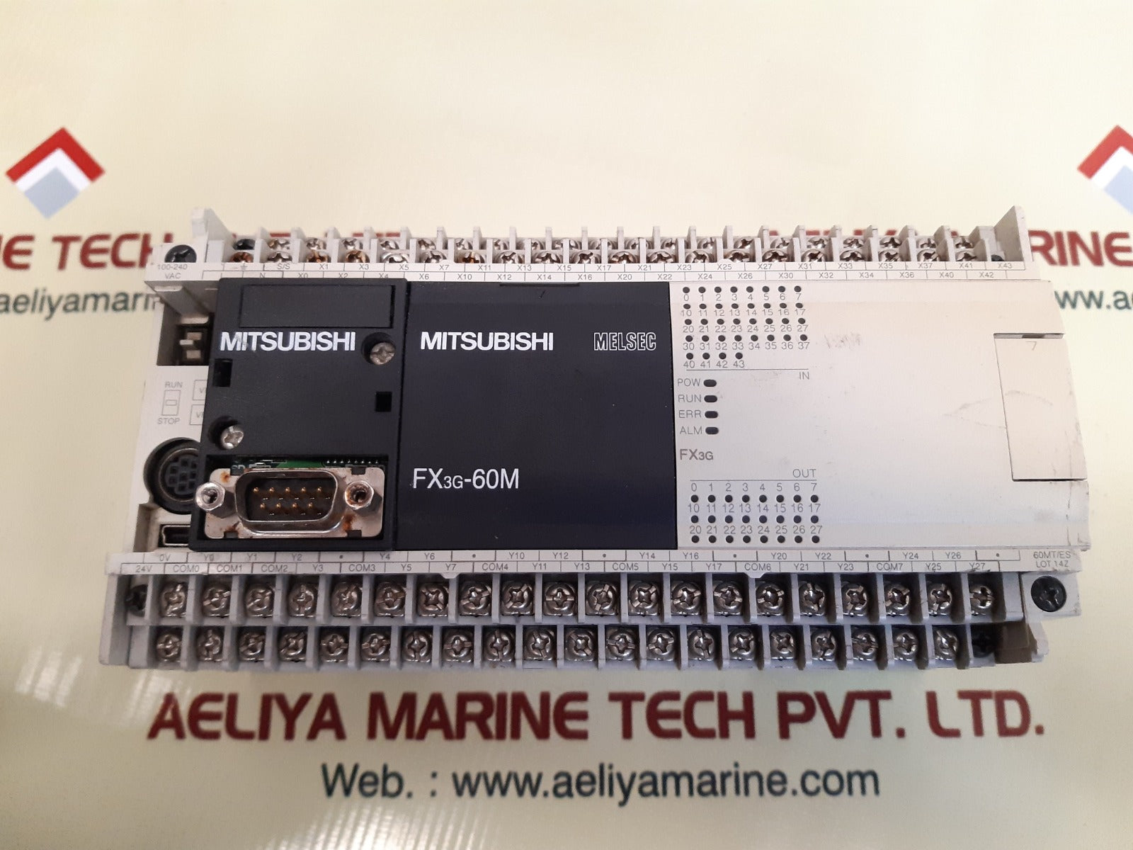 Mitsubishi fx3g-60mt/es-a programmable controller – Aeliya Marine Tech