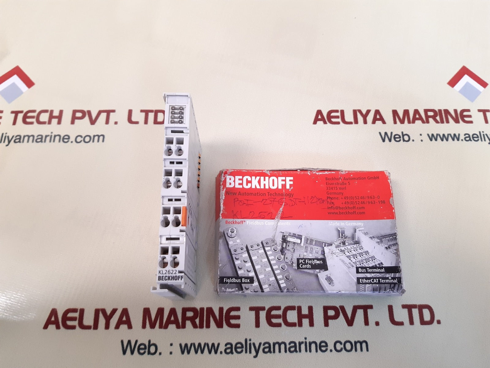 Beckhoff kl2622 2 x relay – Aeliya Marine Tech
