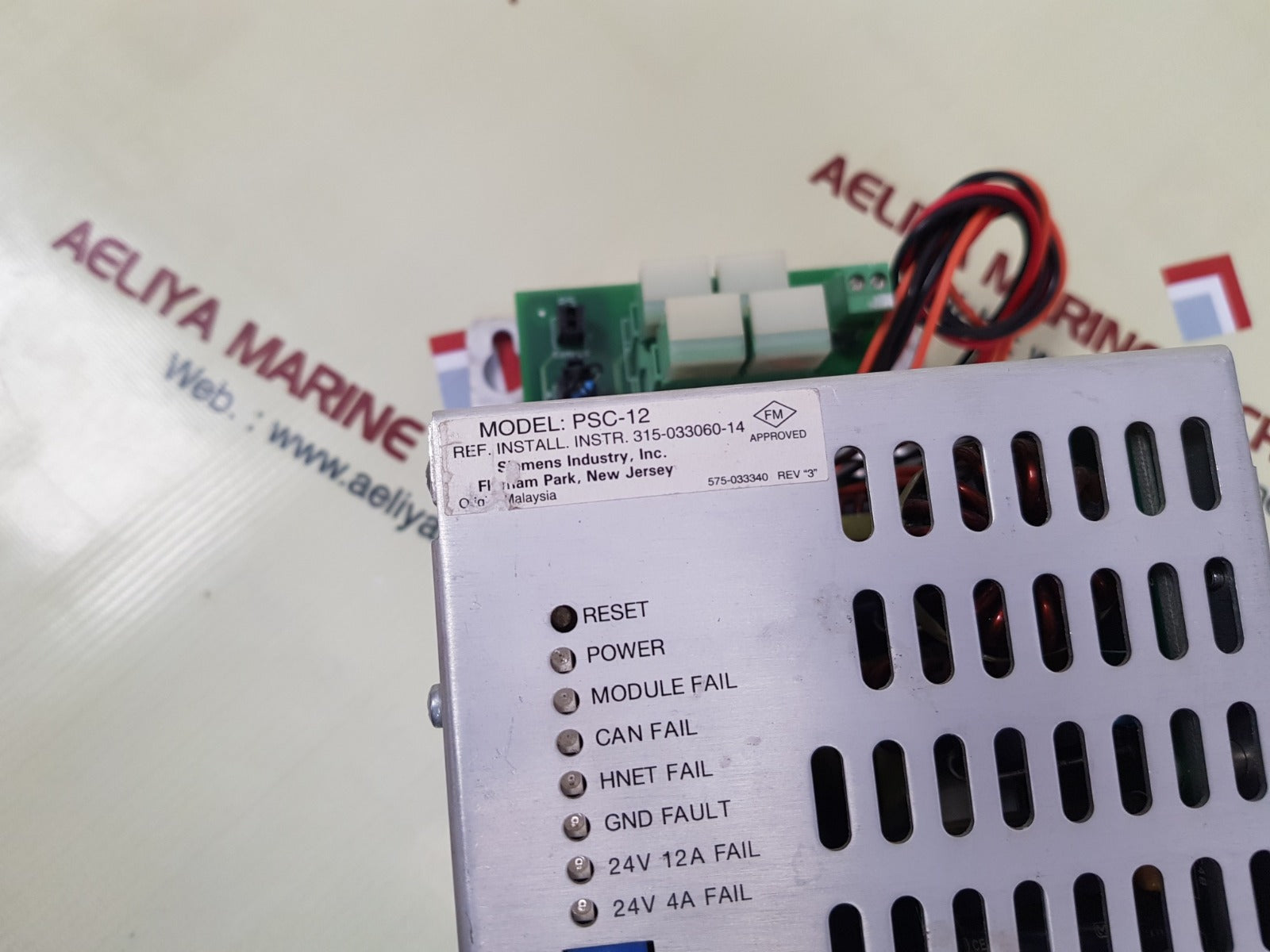 Siemens psc-12 power supply unit 500-033340-35 – Aeliya Marine Tech®