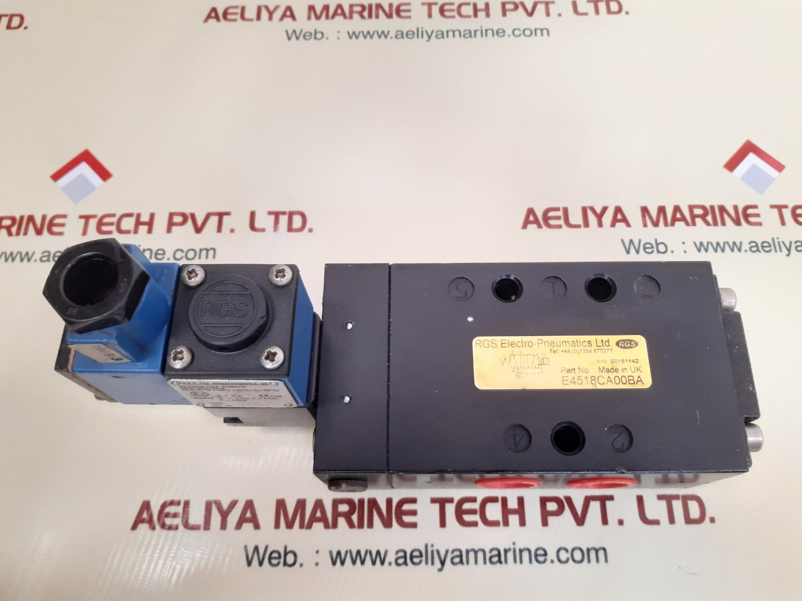 Rgs electro e13axca00ba solenoid valve e4518ca00ba – Aeliya Marine Tech