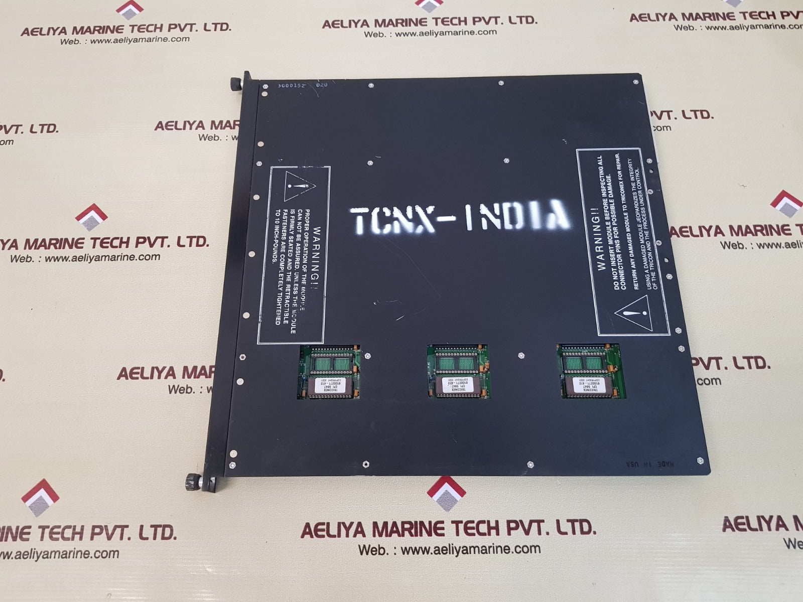 Triconex 3511 pulse input module – Aeliya Marine Tech