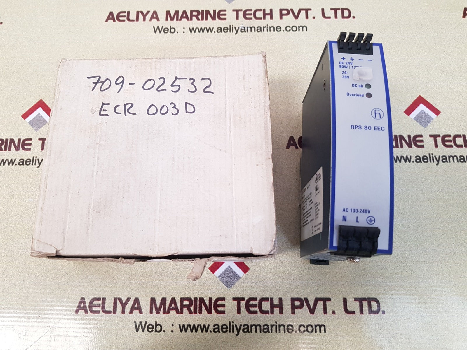 Hirschman rps 80 eec rail power supply – Aeliya Marine Tech®