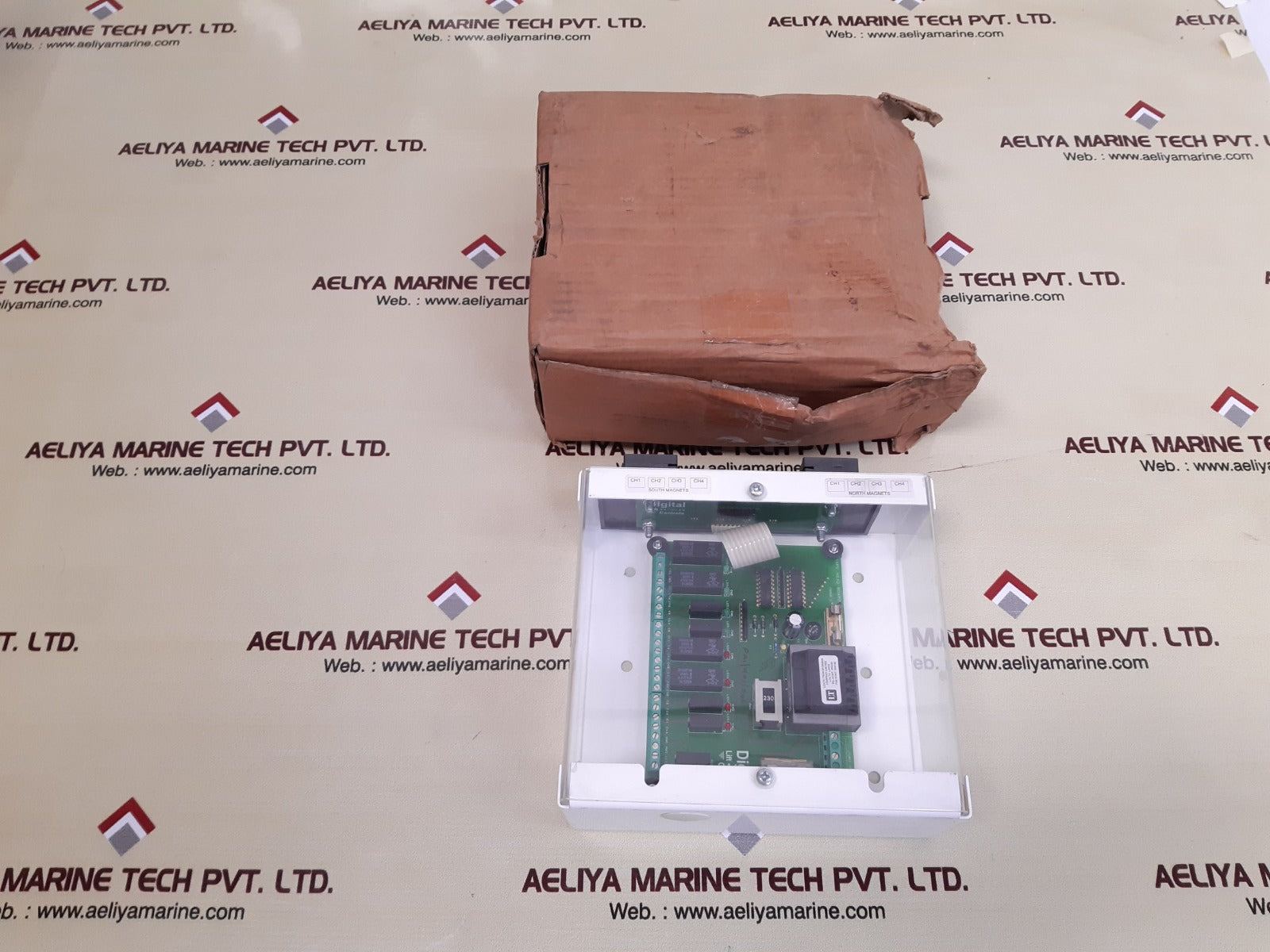 Digital lift controls tape head board – Aeliya Marine Tech