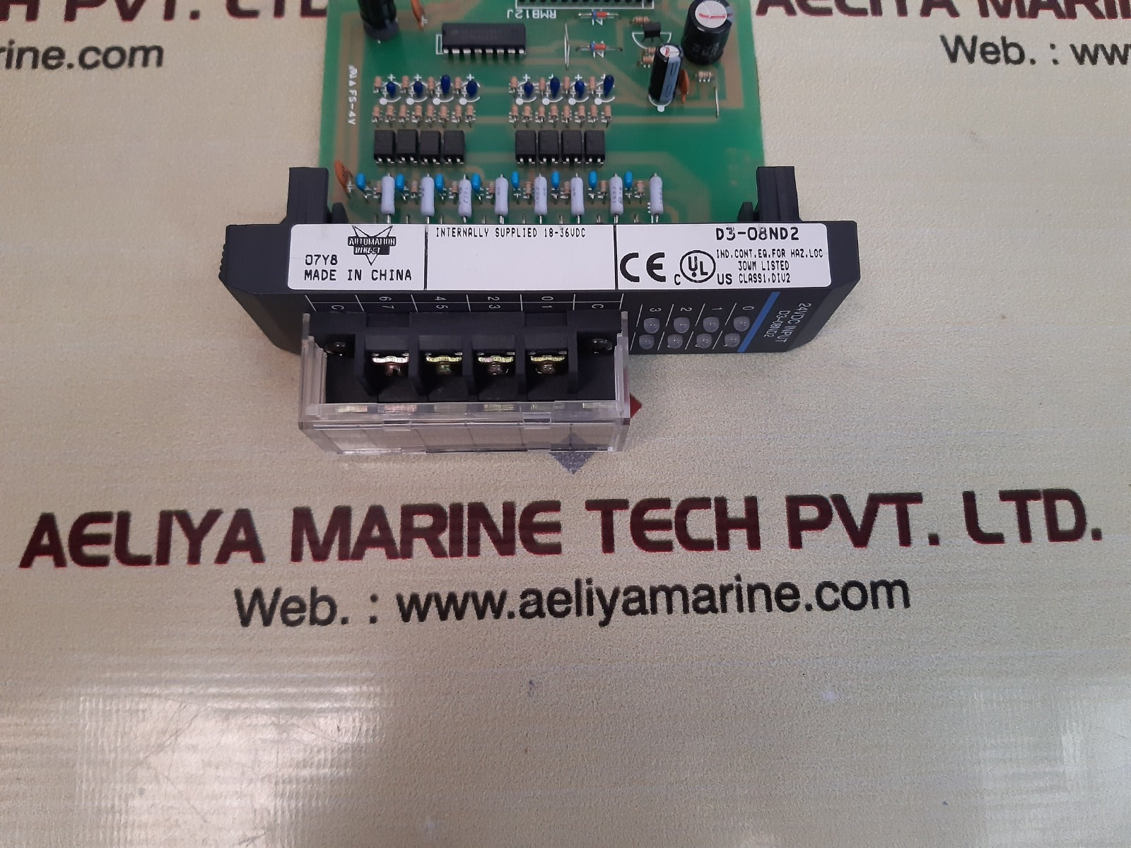 Automation direct d3-08nd2 input module – Aeliya Marine Tech