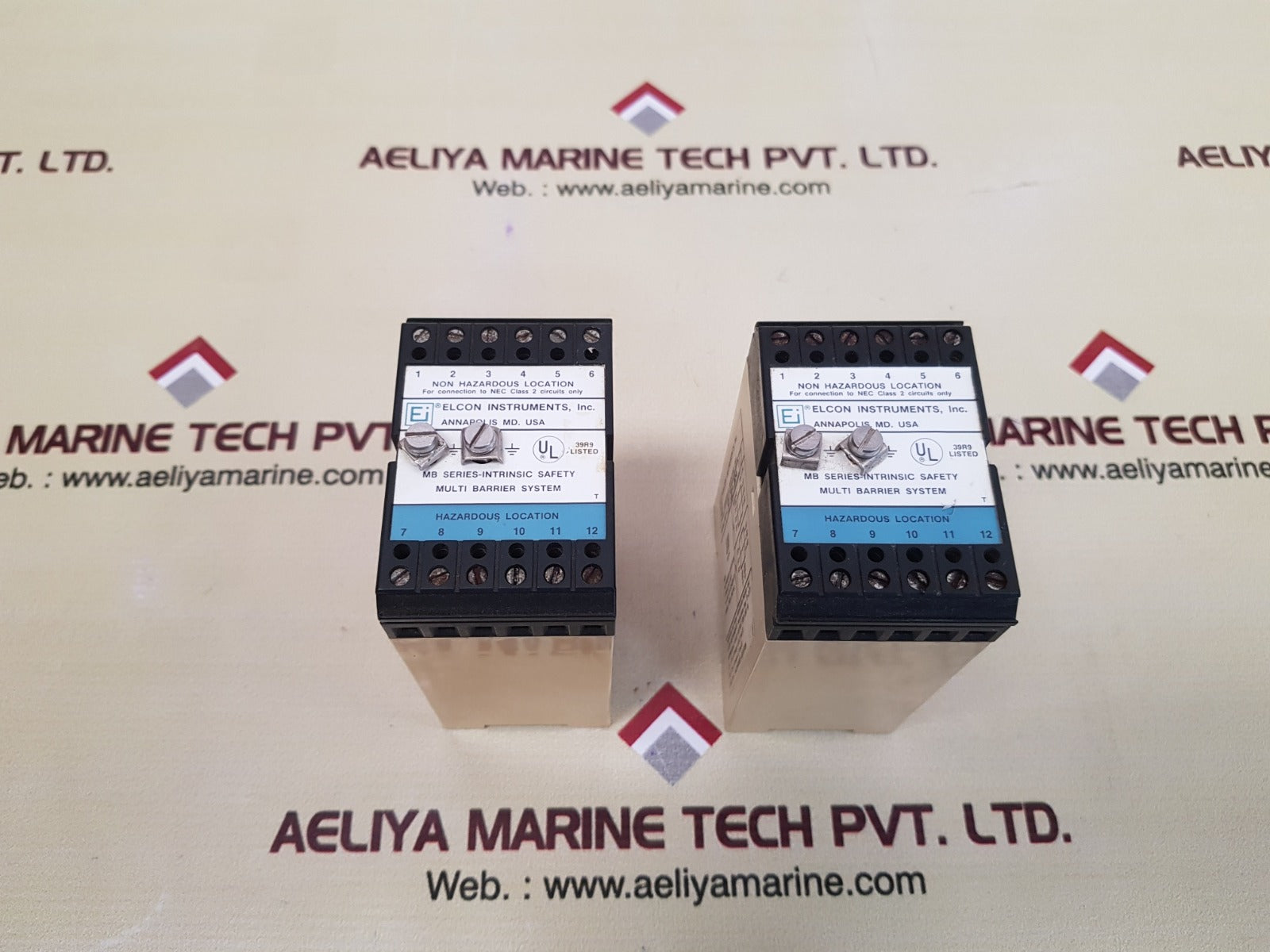 Elcon instruments mb4/4/20+20+ mb series-intrinsic safety multi barrier ...