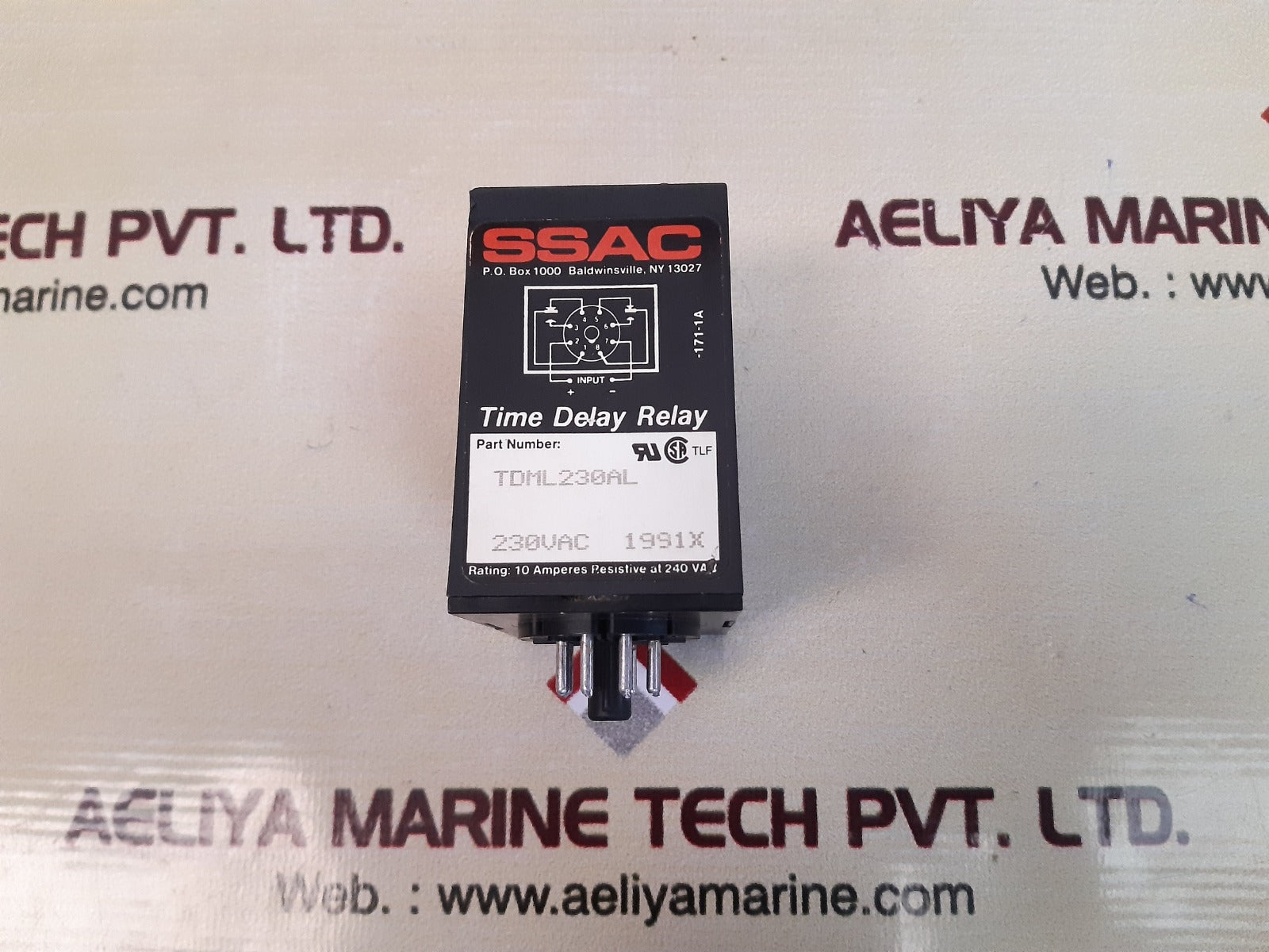Ssac tdml230al time delay relay – Aeliya Marine Tech