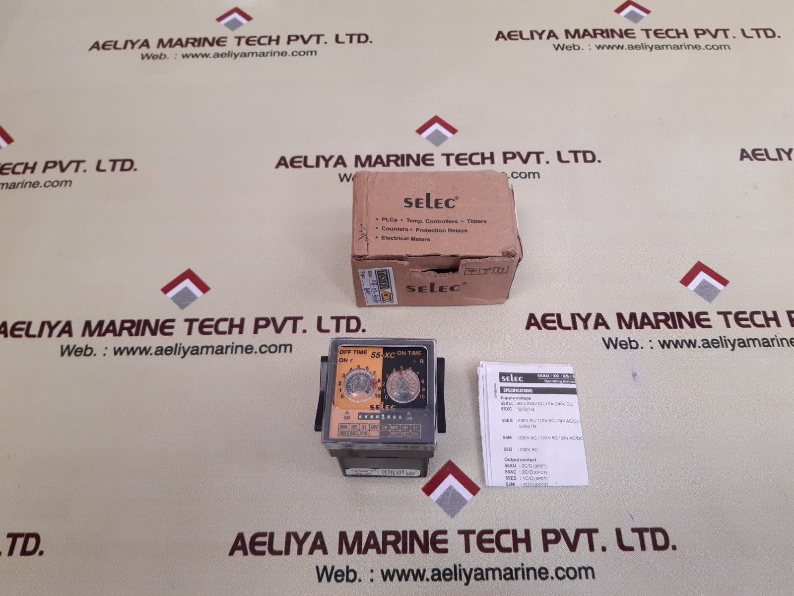 Selec 55xc-t8 analog timer – Aeliya Marine Tech