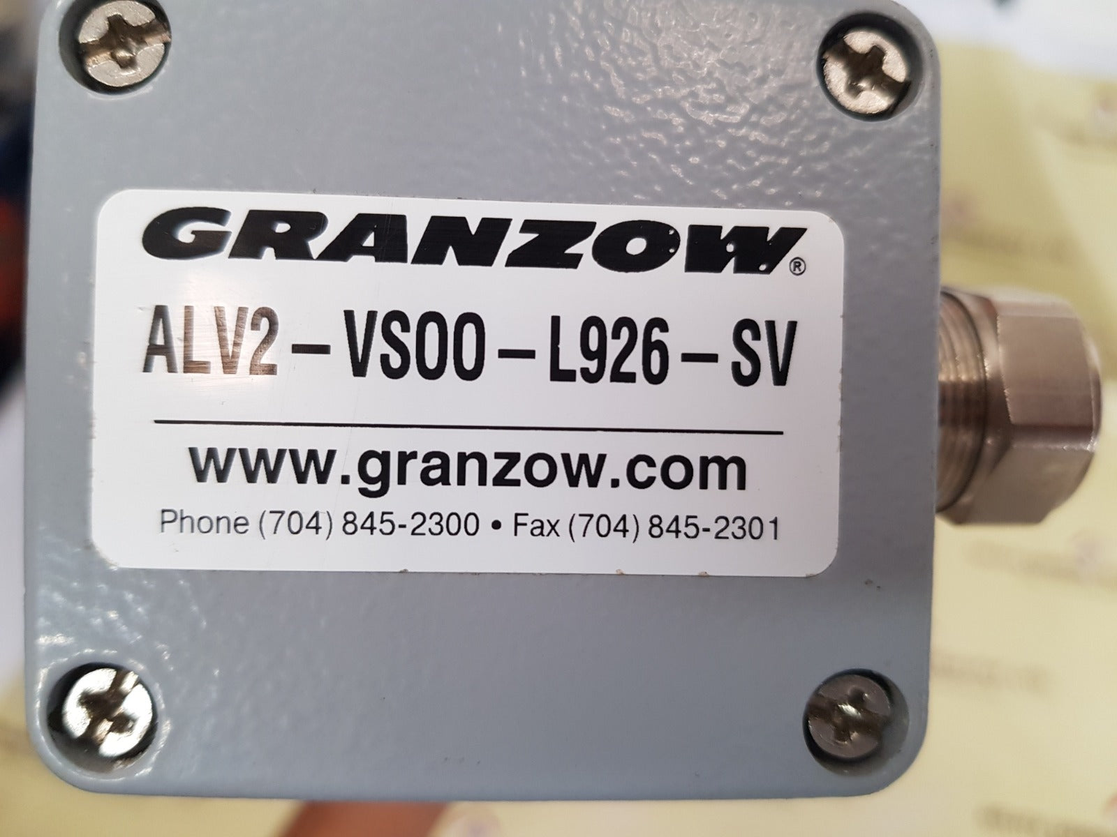 Granzow alv2-vs00-l926-sv – Aeliya Marine Tech