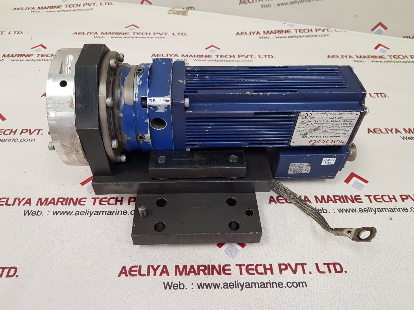 Moog n-0-v6-030-34-00 brushless servomotor – Aeliya Marine Tech