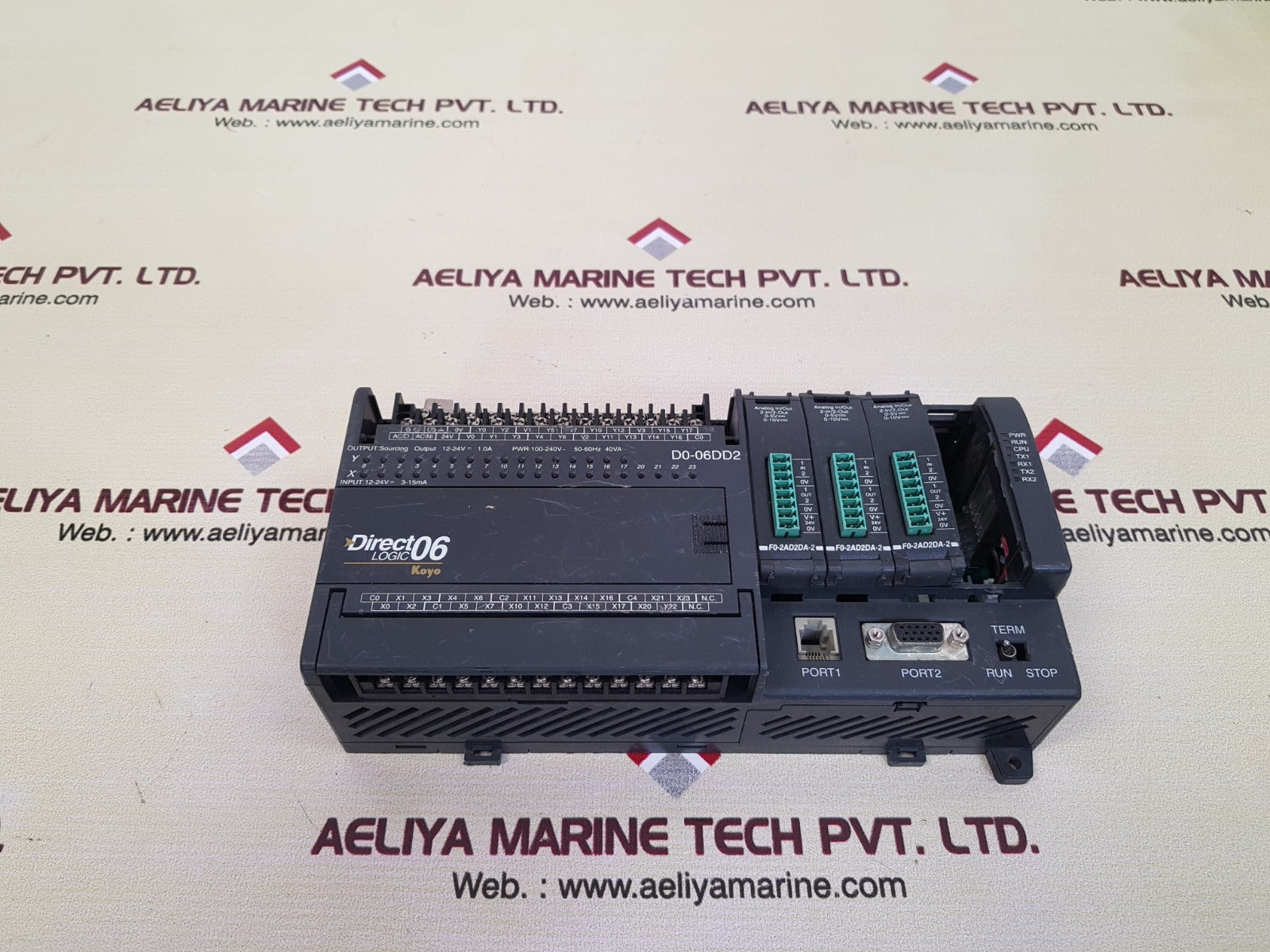 Automation direct logic 06 koyo d0-06dd2 plc module – Aeliya Marine Tech
