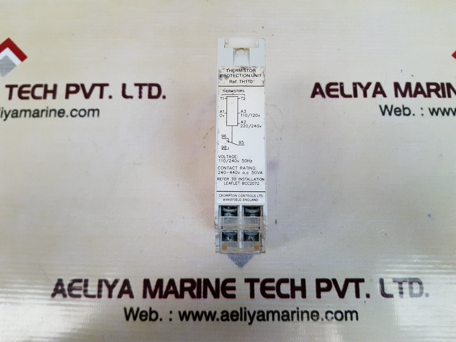 Crompton th110 thermistor protection unit – Aeliya Marine Tech