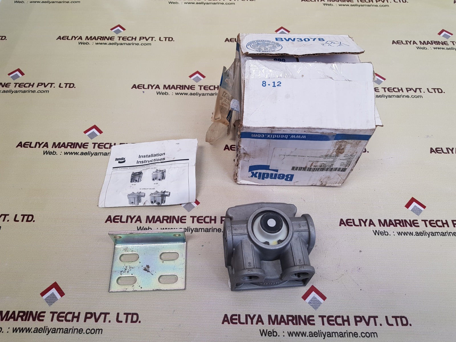 Bendix r-12 t-294866-d valve relay – Aeliya Marine Tech