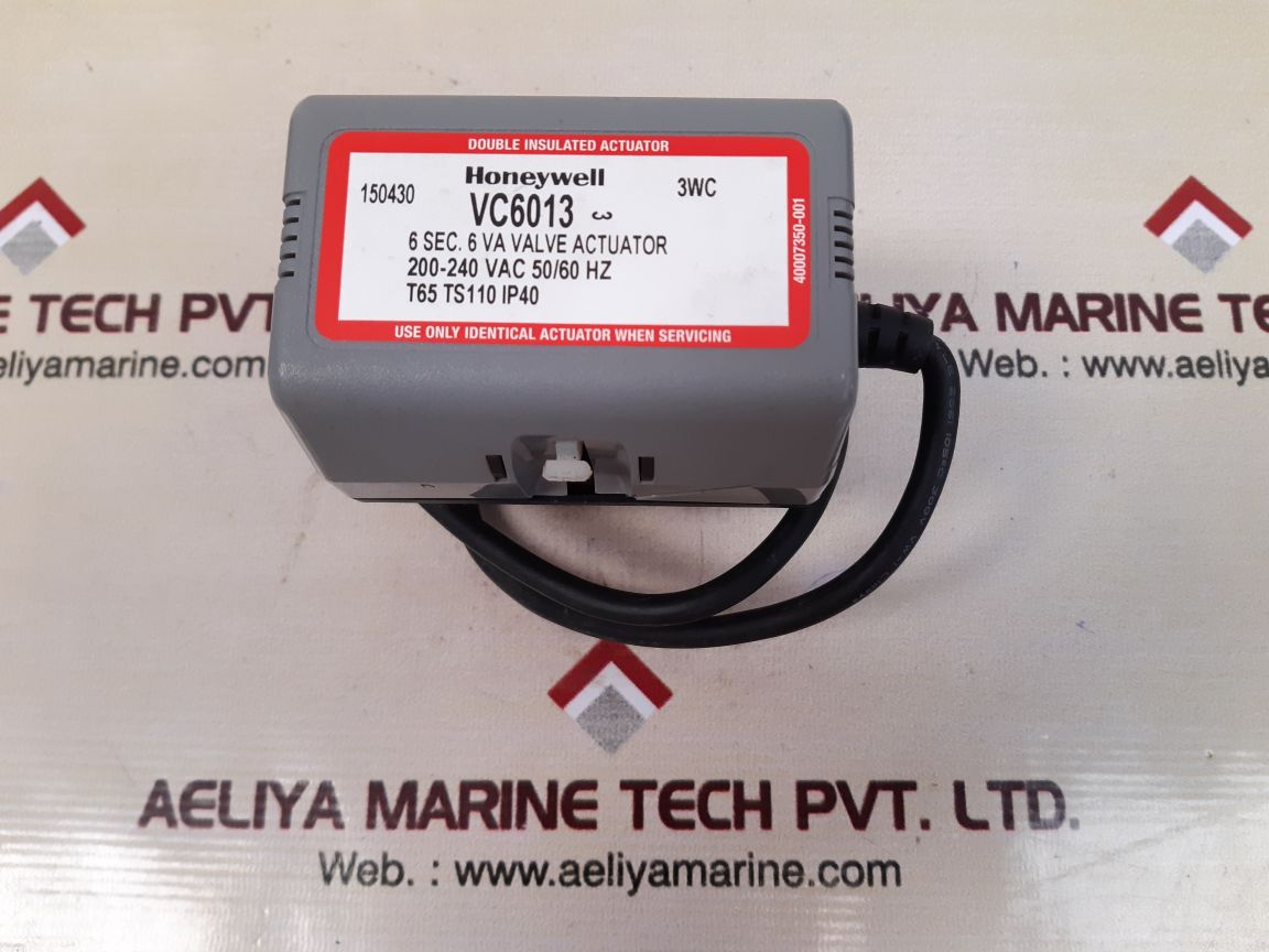 Honeywell vc6013 3 valve actuator with cable – Aeliya Marine Tech