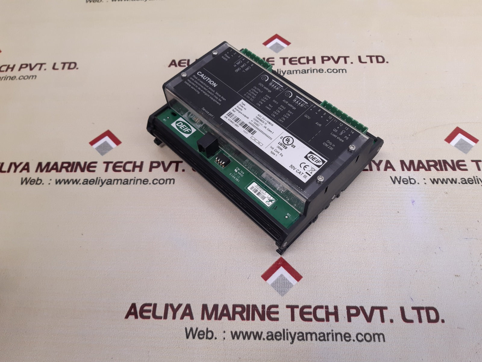 Deif agc 212+iom230 i/o module – Aeliya Marine Tech®