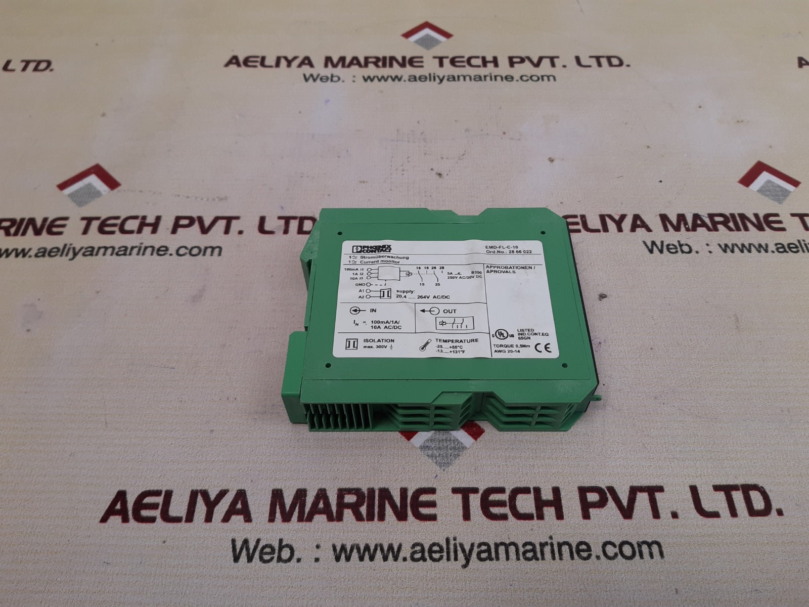 Phoenix emd-fl-c-10 monitoring relay 28 66 022 – Aeliya Marine Tech