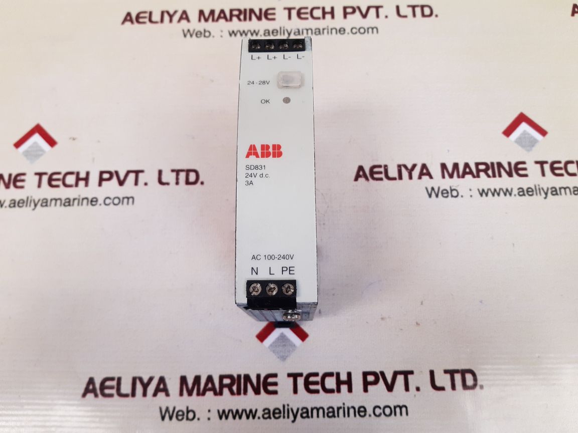 Abb sd831 power supply – Aeliya Marine Tech