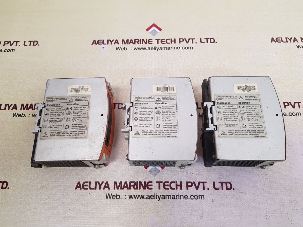 Ifm sl2.502 dn 2011 24vdc/2.5a power supply – Aeliya Marine Tech