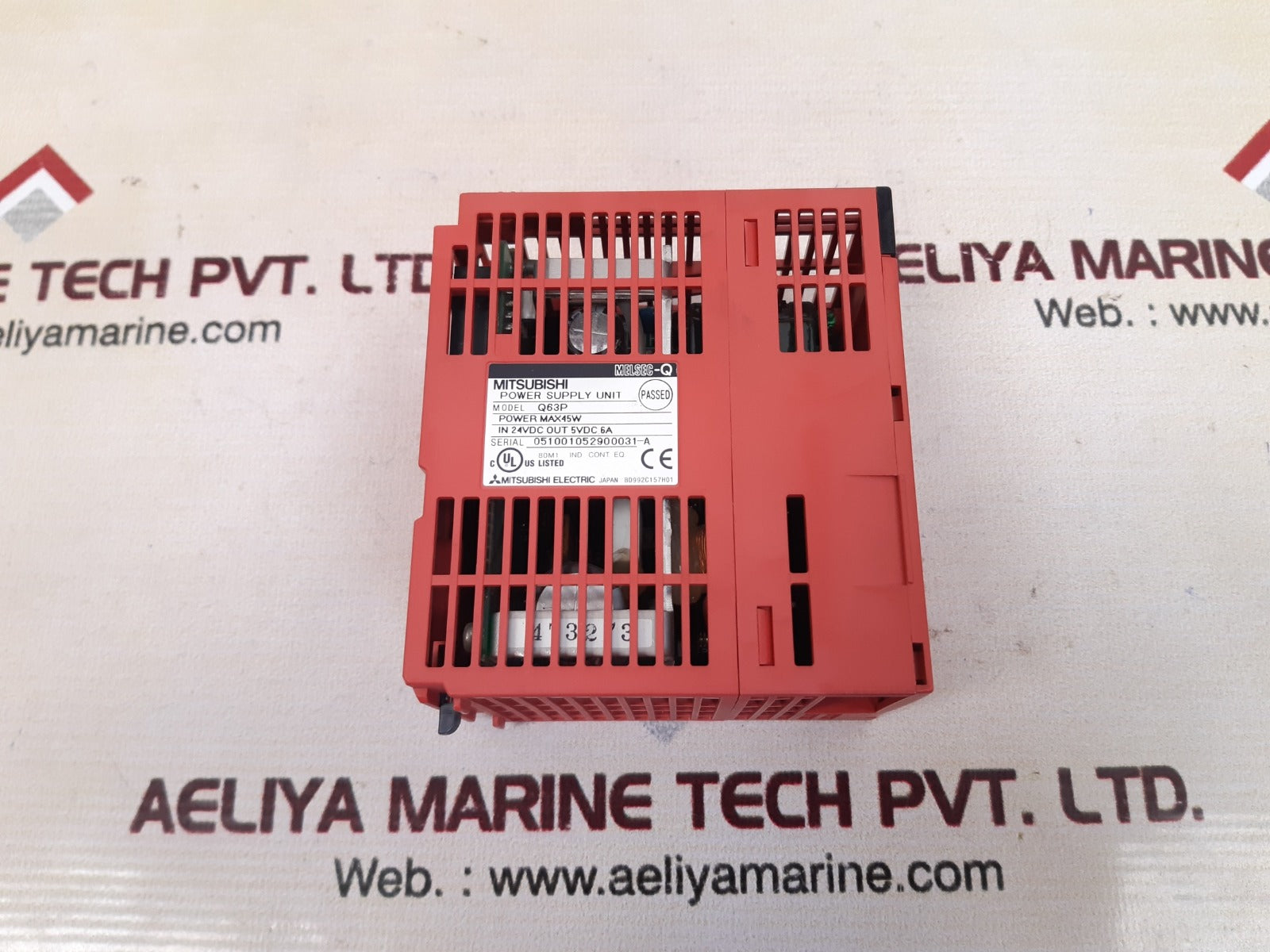 Mitsubishi melsec-q q63p power supply unit – Aeliya Marine Tech®