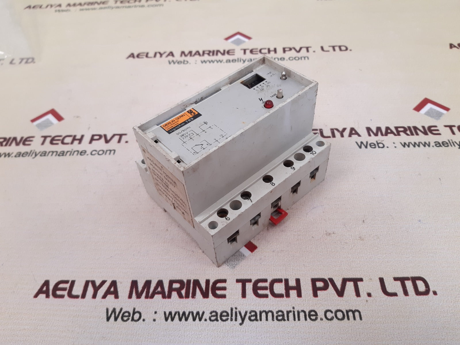 Merlin gerin vigilohm tr9 insulation controller – Aeliya Marine Tech