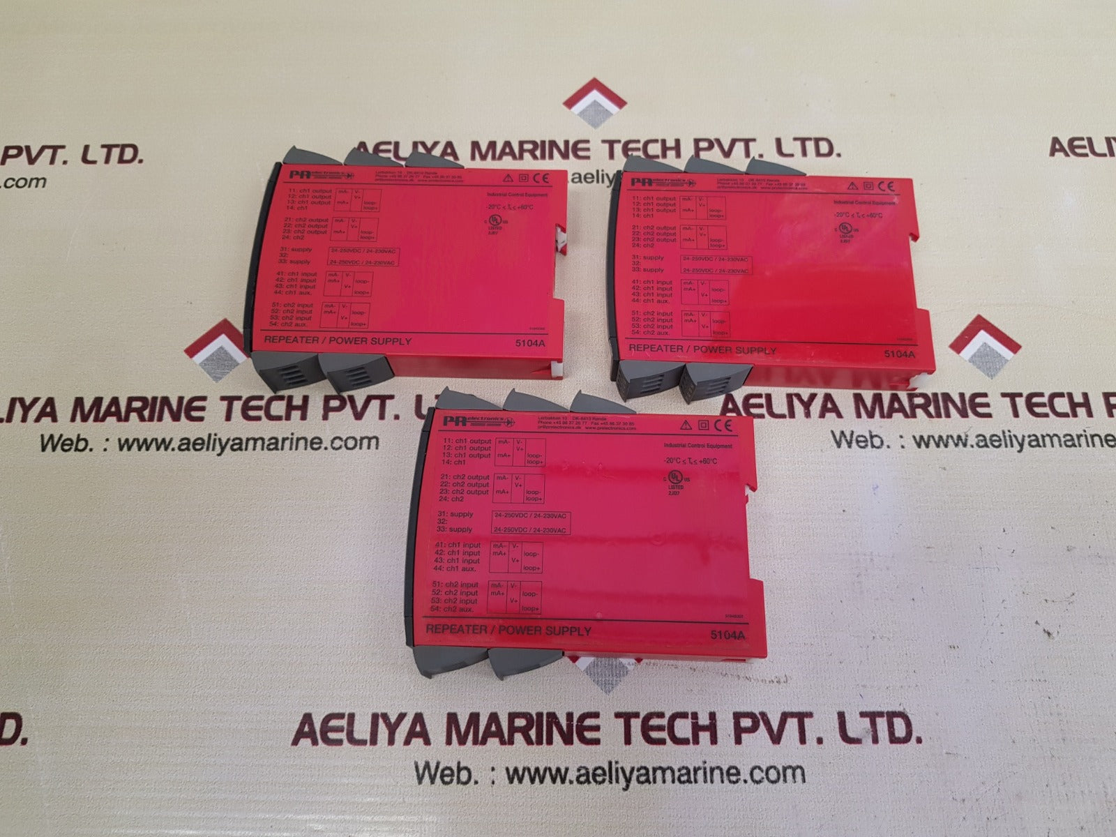 Pr electronics 5104a repeater/power supply – Aeliya Marine Tech®