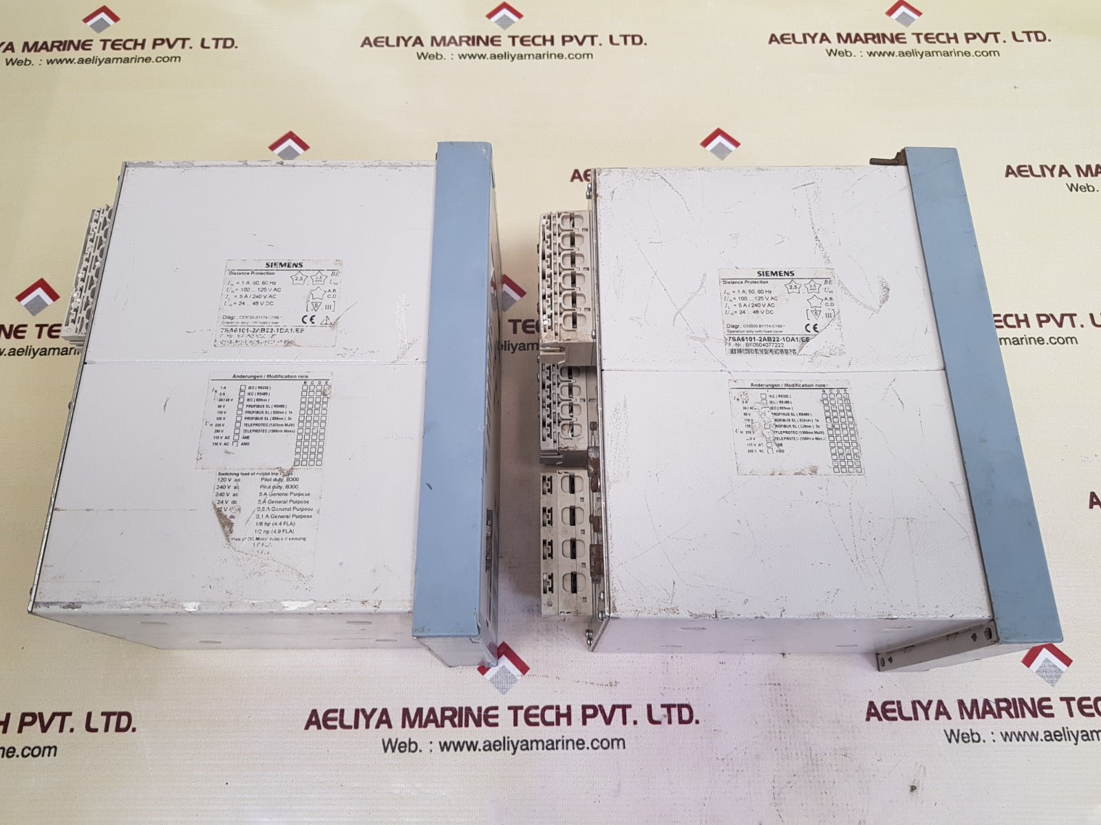 Siemens siprotec 7sa610 distance protection relay 7sa6101-2ab22-1da1/ee ...