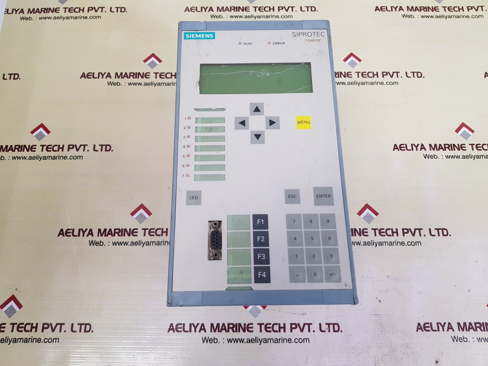 Siemens siprotec 7sa610 distance protection relay 7sa6101-2ab22-1da1/ee ...