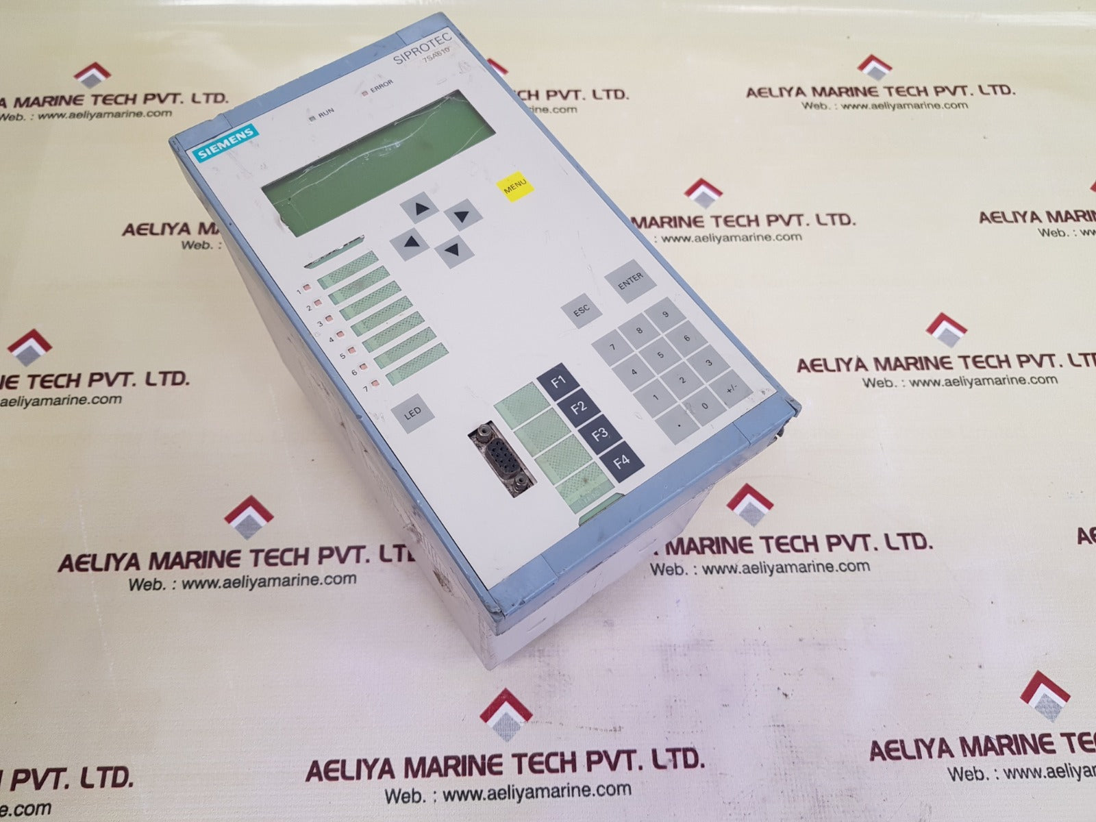 Siemens siprotec 7sa610 distance protection relay 7sa6101-2ab22-1da1/ee ...