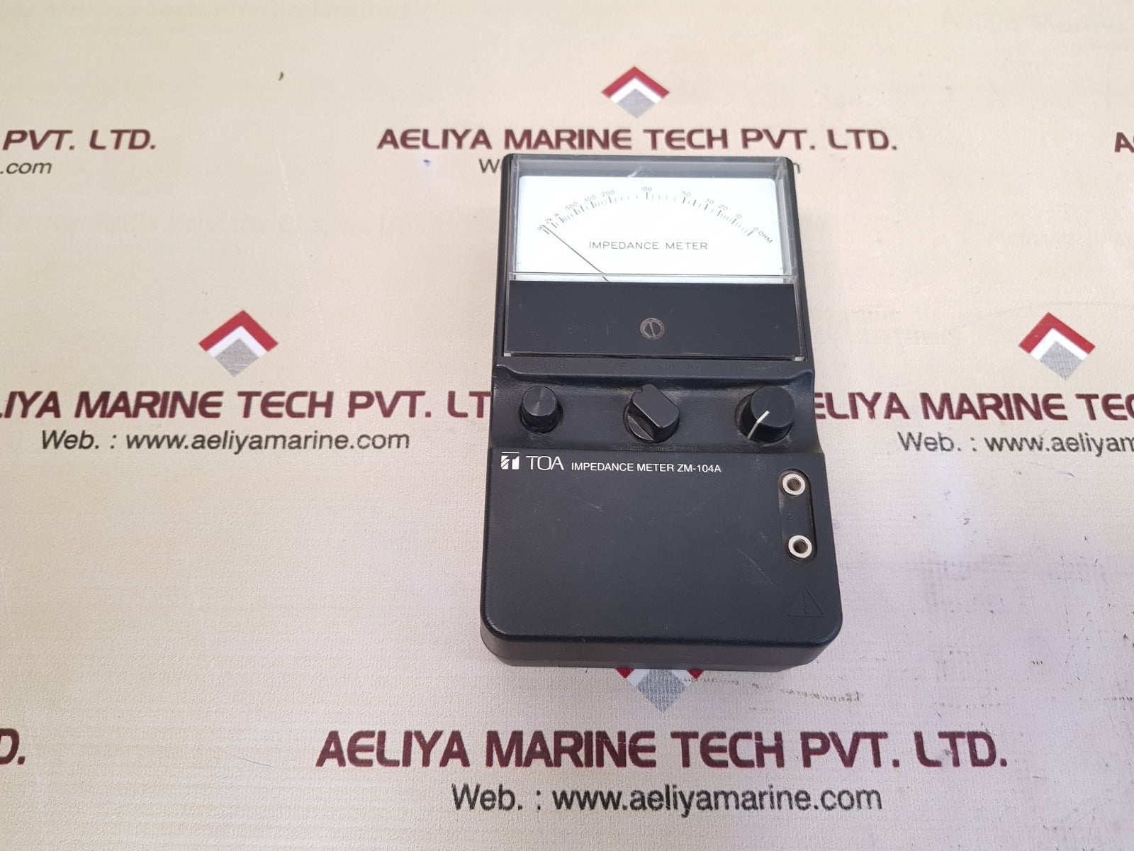 Toa zm-104a impedance meter – Aeliya Marine Tech