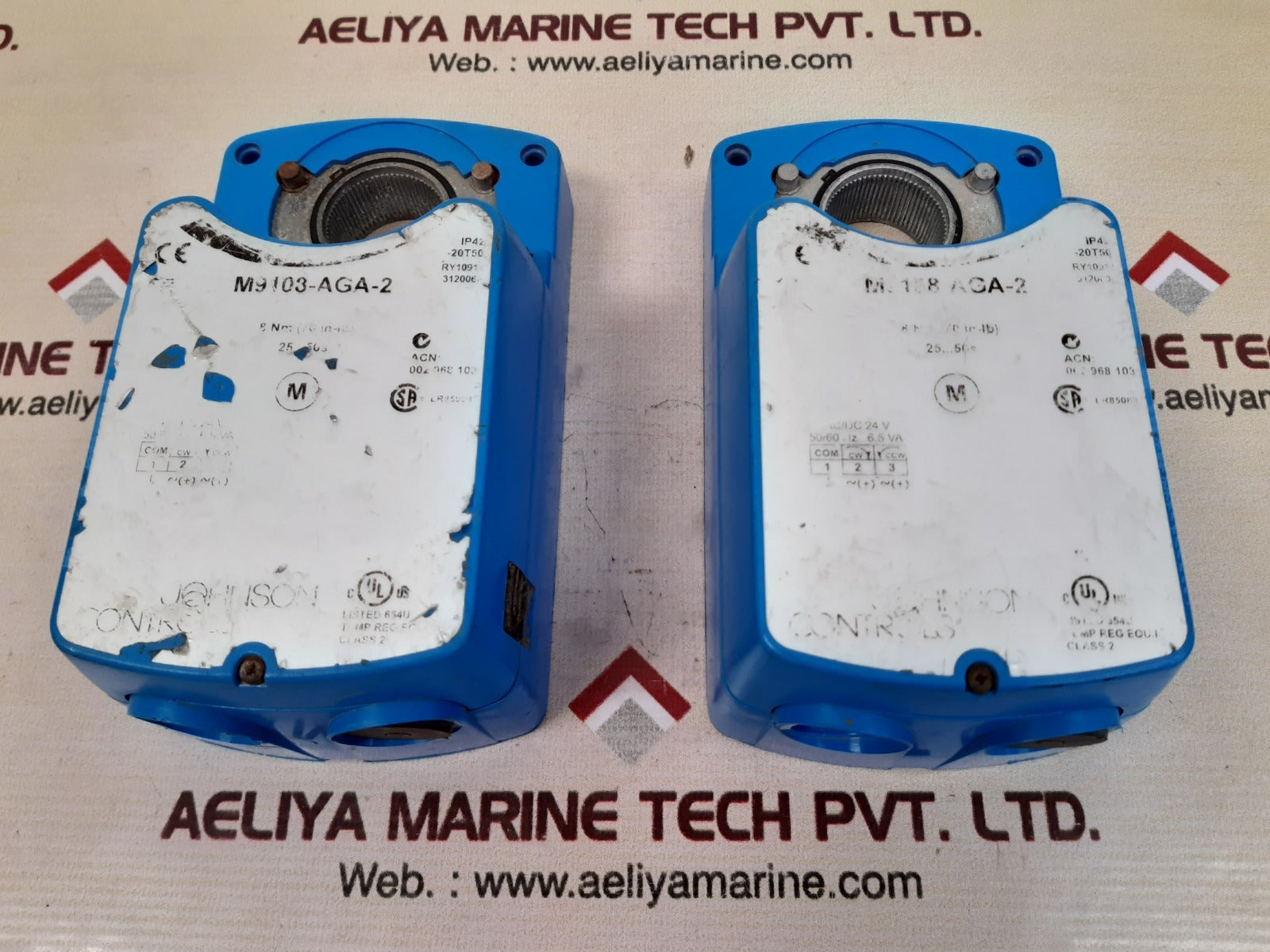 Johnson m9108-aga-2 floating electric actuator – Aeliya Marine Tech