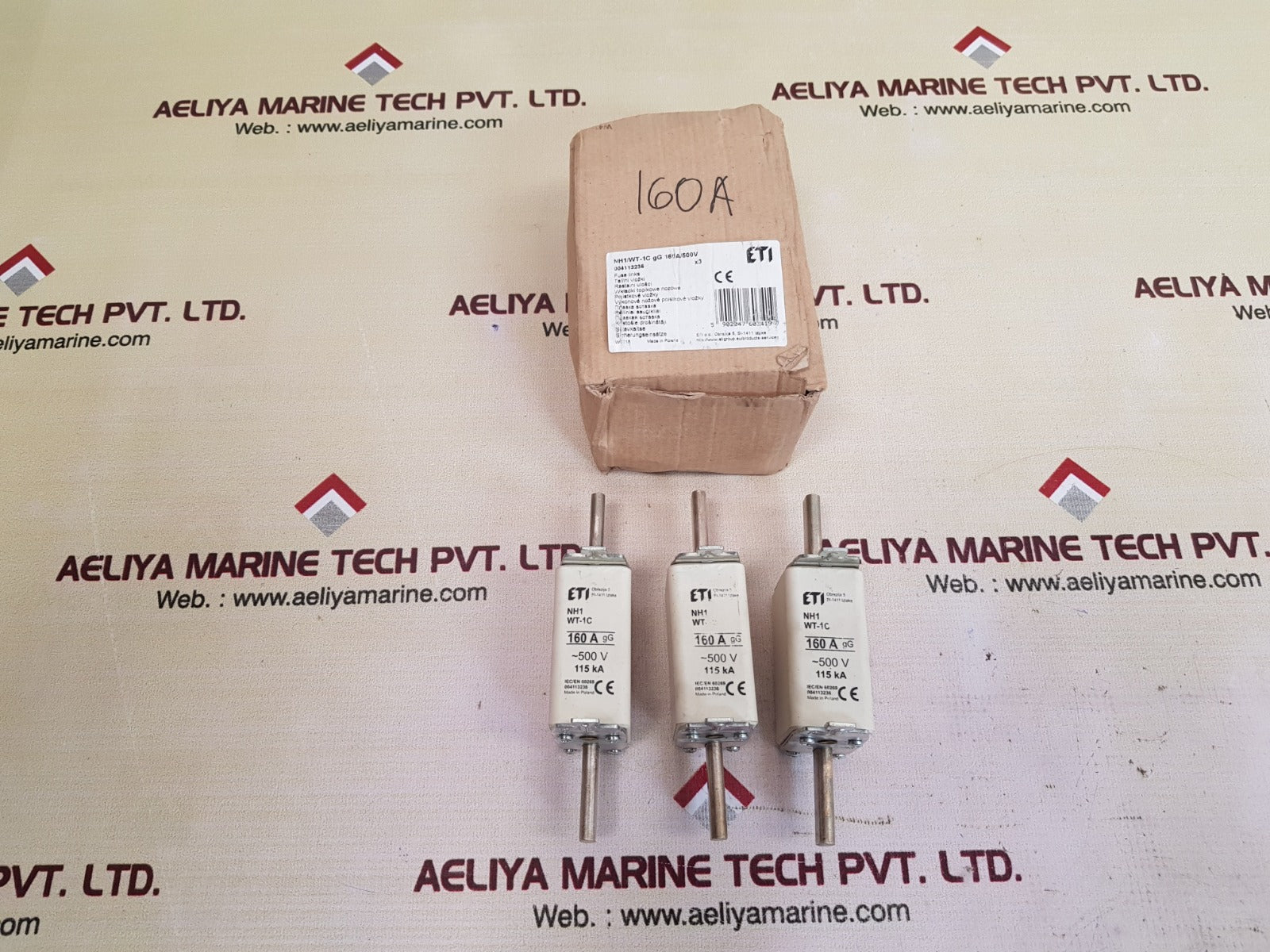 Eti nh1 wt-1c 160a fuse link – Aeliya Marine Tech®