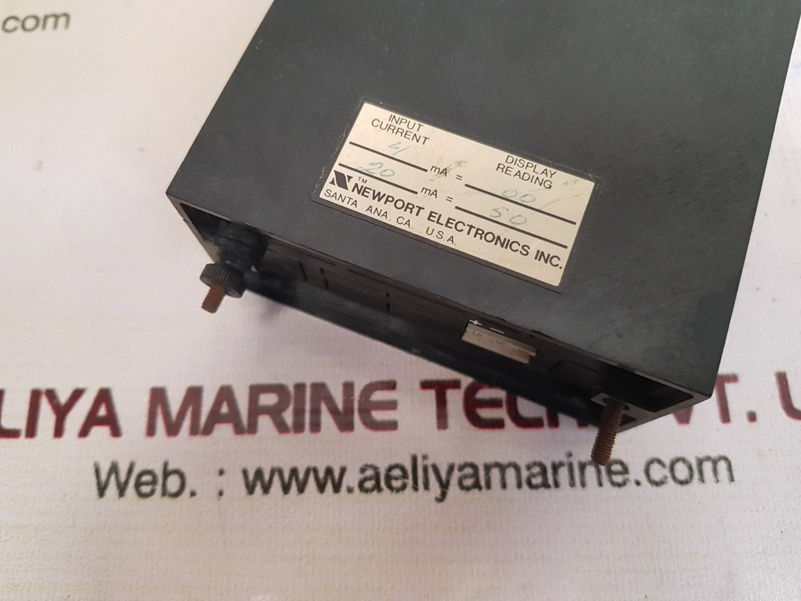 Newport 558b current loop indicator – Aeliya Marine Tech