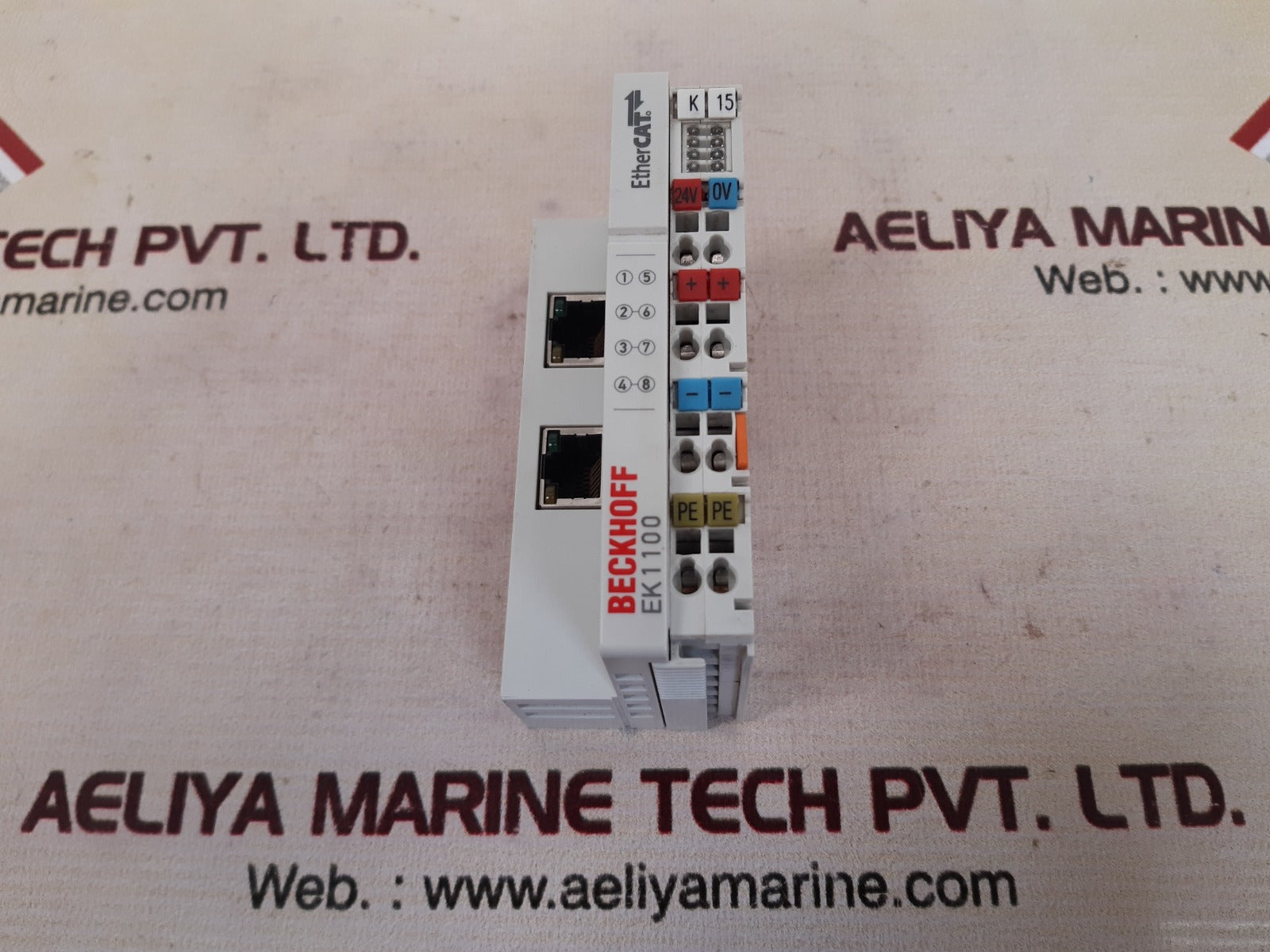 Beckhoff Ek 1100 Ethercat Bus Coupler 24V 55°C – Aeliya Marine Tech