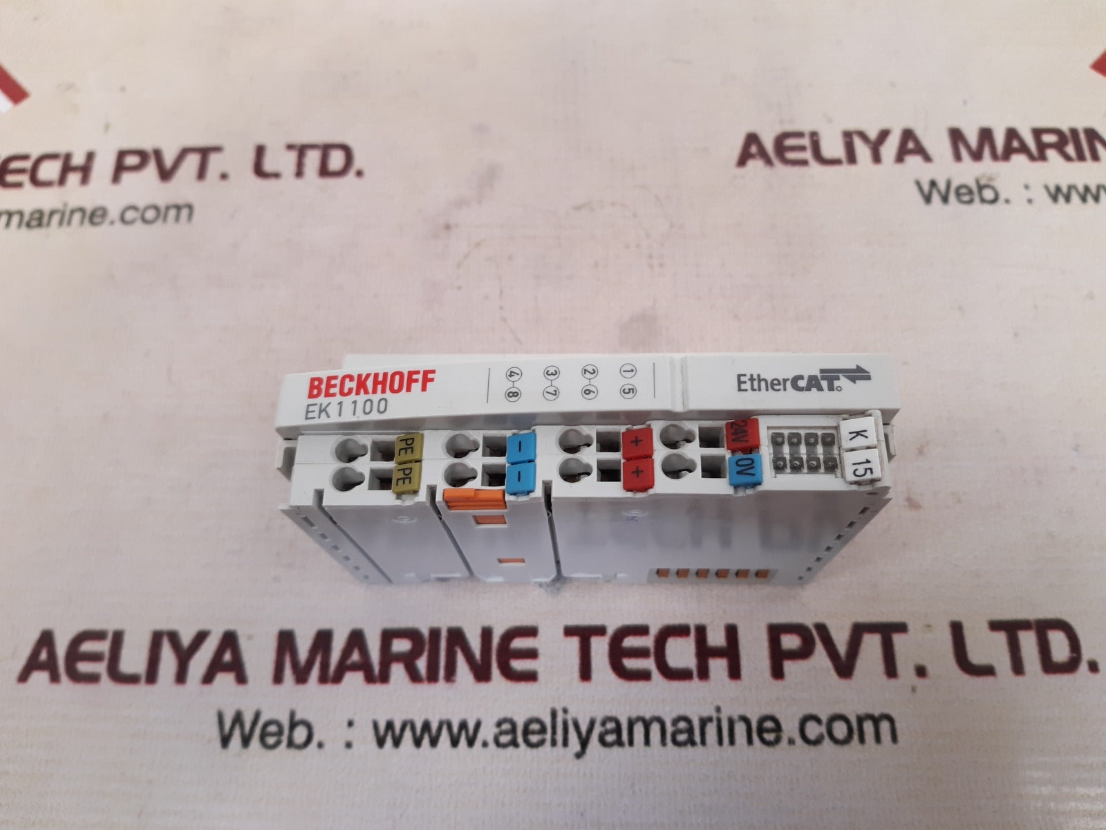 Beckhoff Ek 1100 Ethercat Bus Coupler 24V 55°C – Aeliya Marine Tech