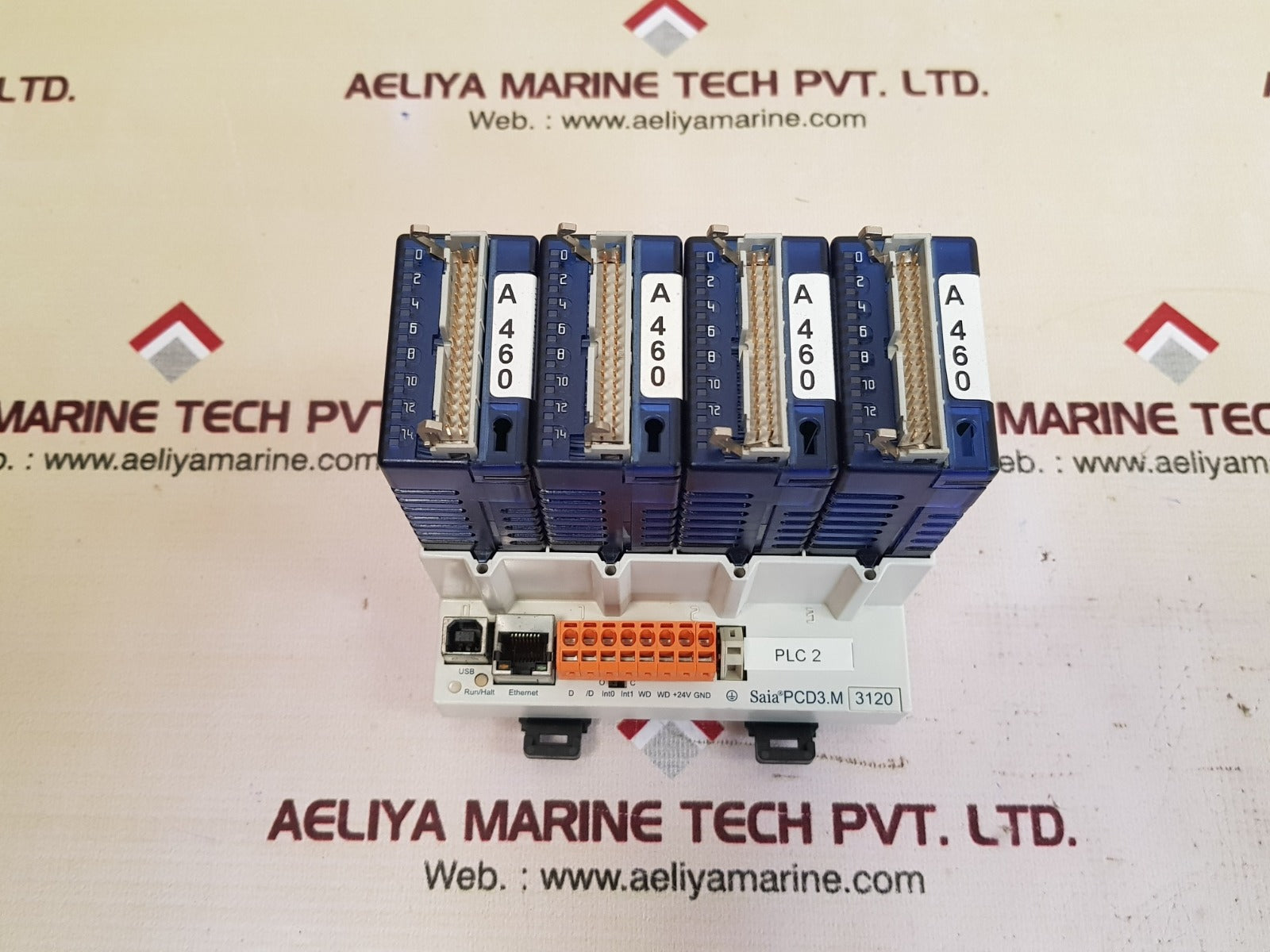 Saia-burgess pcd3.m3120z05 power supply with pcd3.a460 input module ...