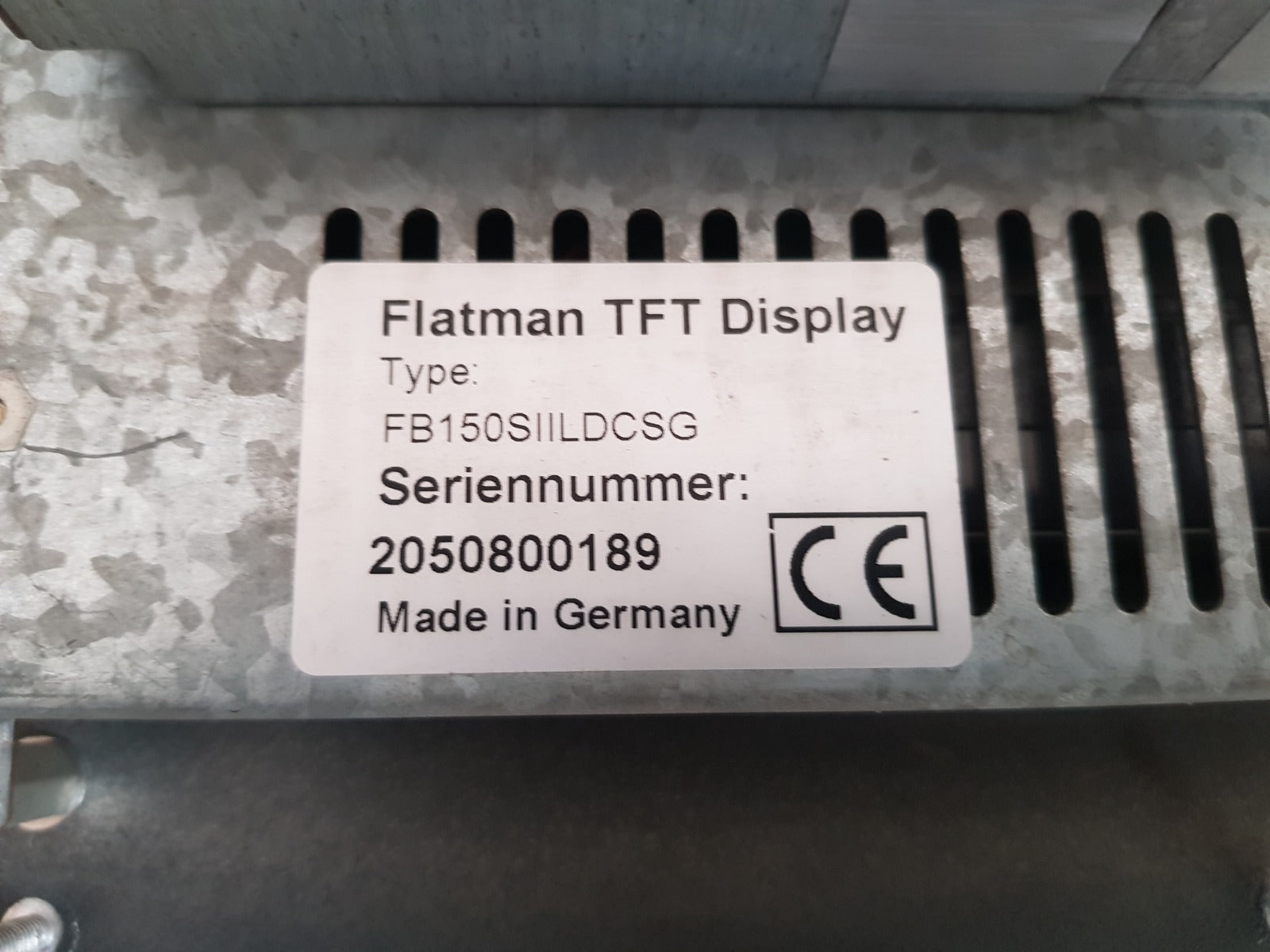 Flatman fb150siildcsg tft display panel – Aeliya Marine Tech