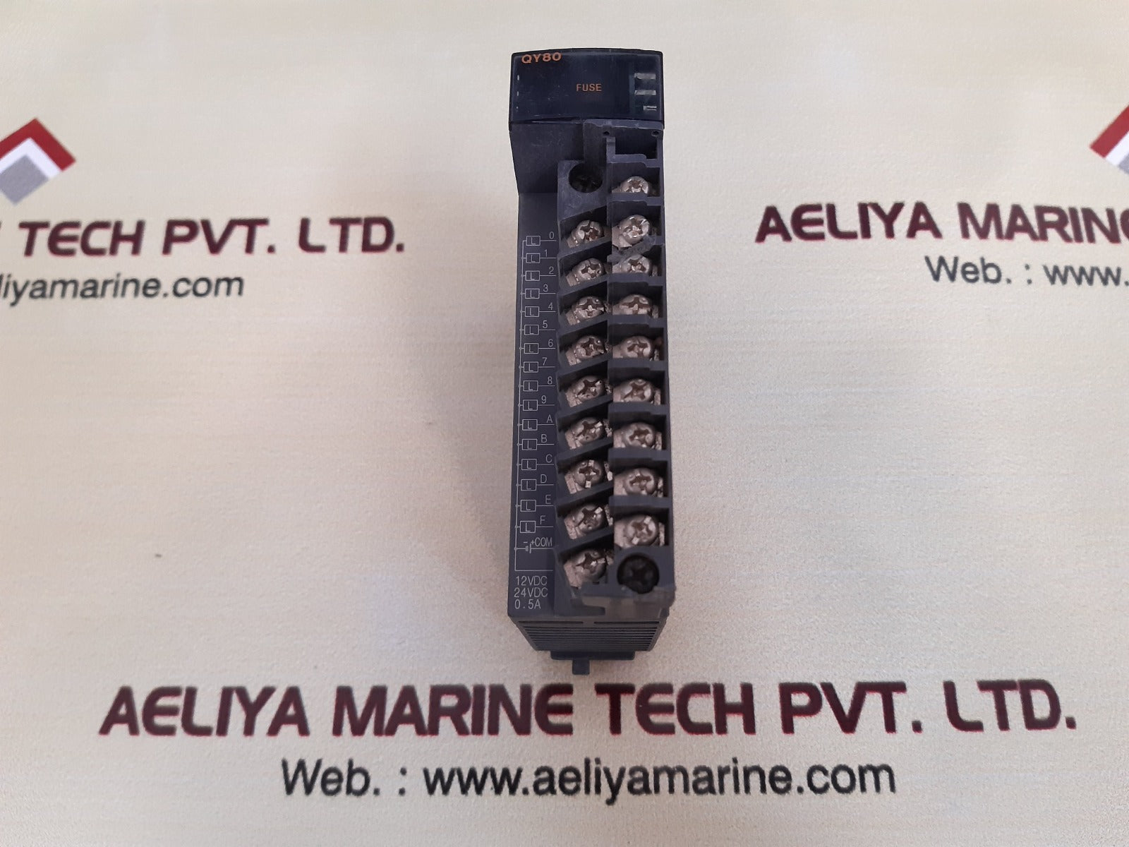 Mitsubishi melsec-q qy80 output unit – Aeliya Marine Tech