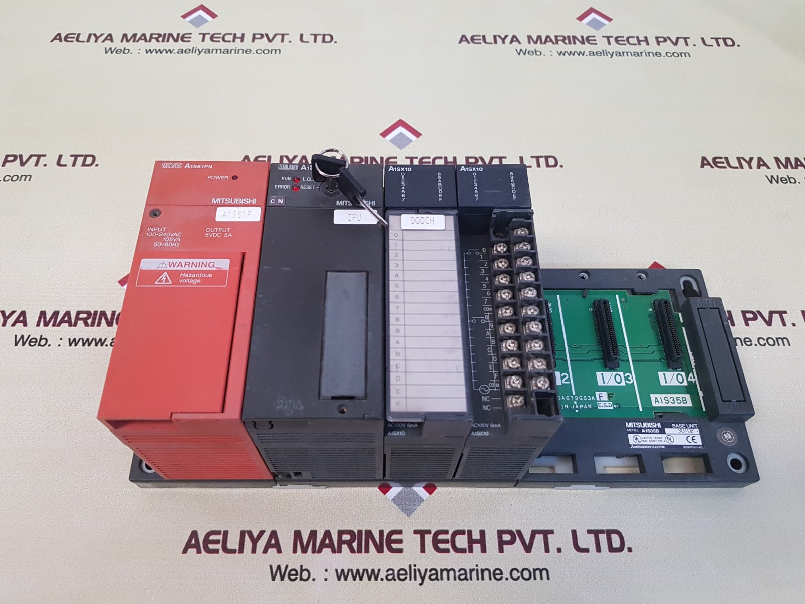 Mitsubishi melsec a1s61pn,a1shcpu,a1sx10 unit – Aeliya Marine Tech