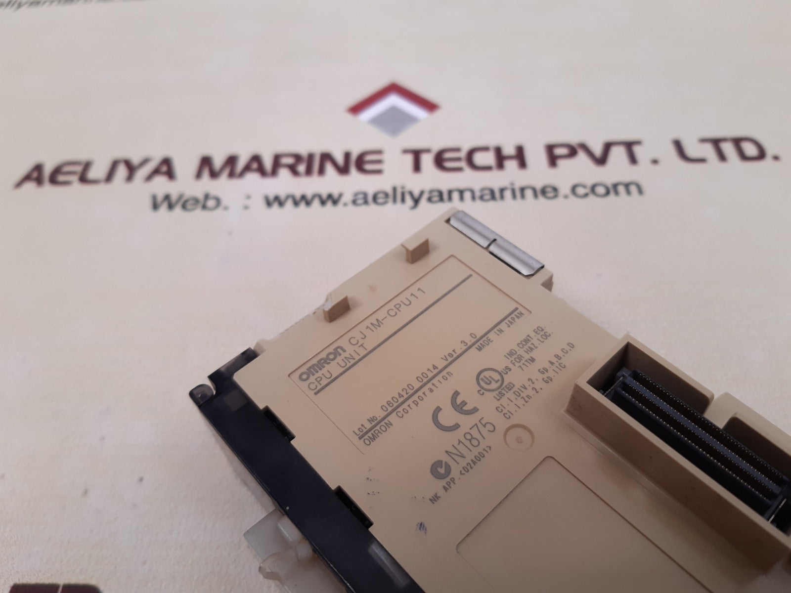 Omron cj1m-cpu11 sysmac programmable controller – Aeliya Marine Tech