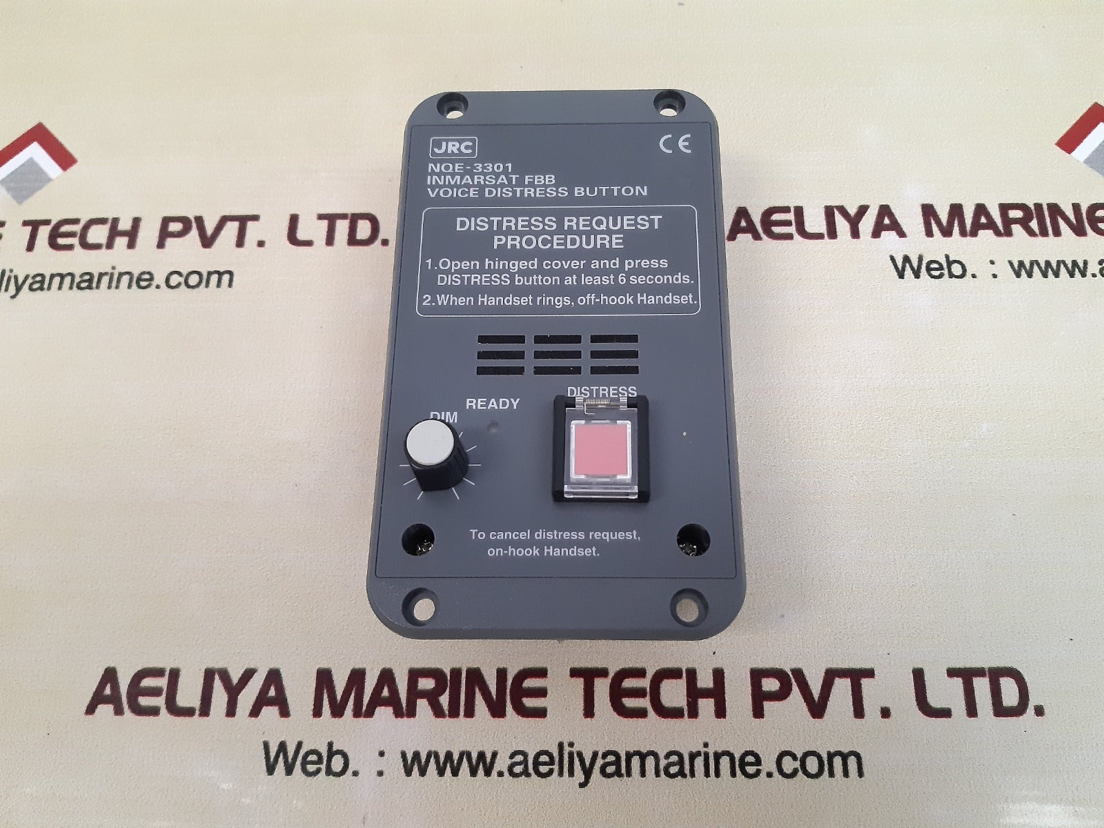 Jrc nqe-3301 voice distress button – Aeliya Marine Tech