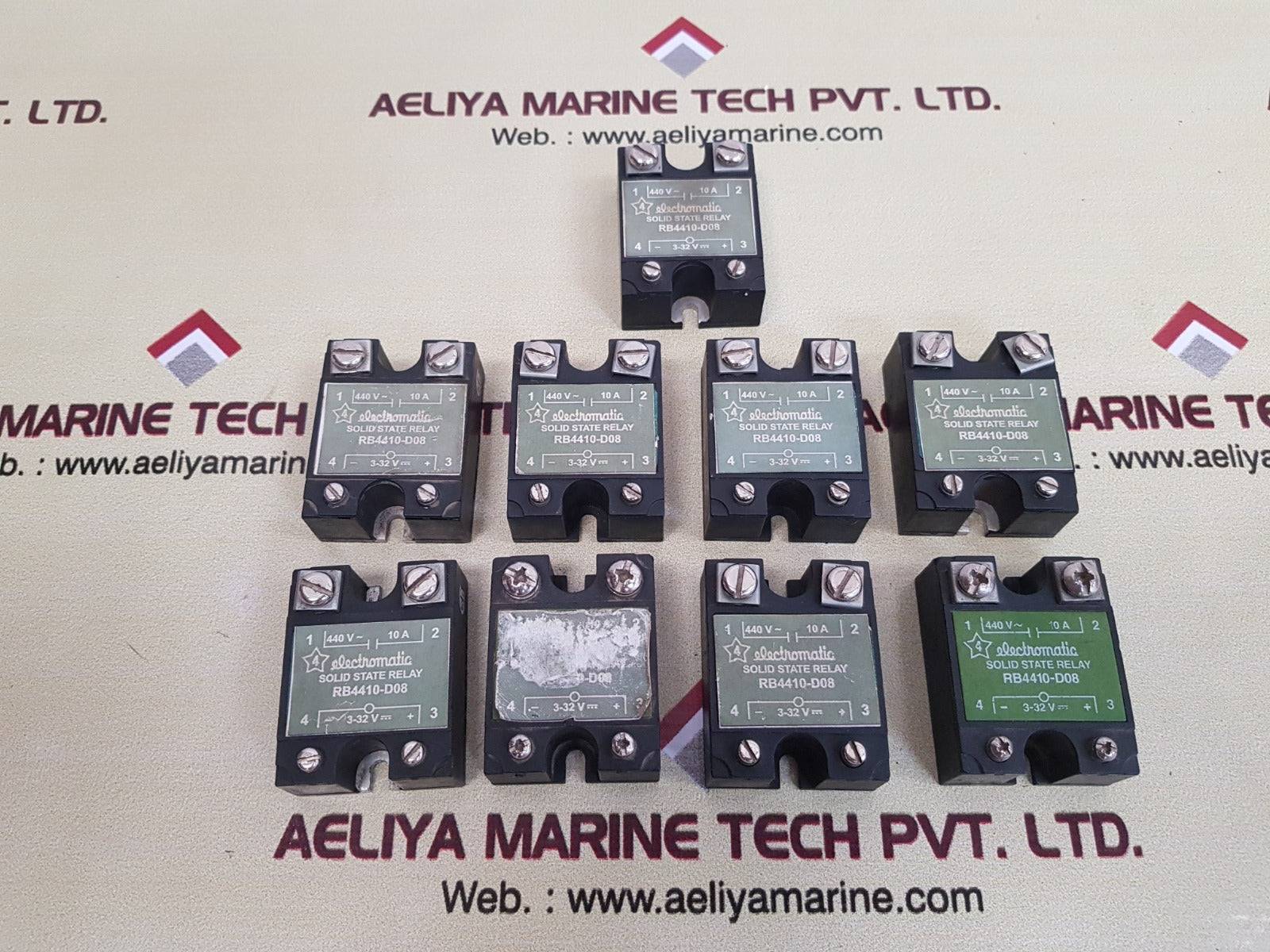 Lot Of 3X Electromatic Rb4410-D08 Solid State Relay – Aeliya Marine Tech
