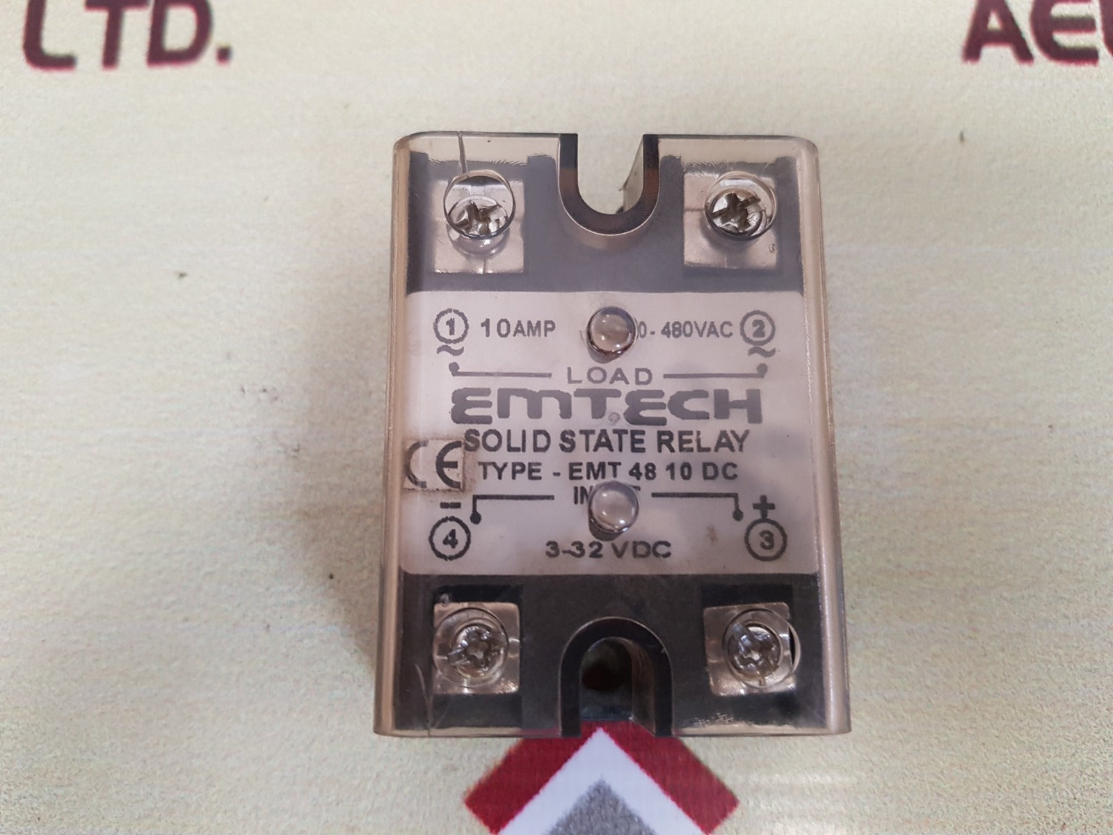 Emtech emt 48 10 dc solid state relay – Aeliya Marine Tech