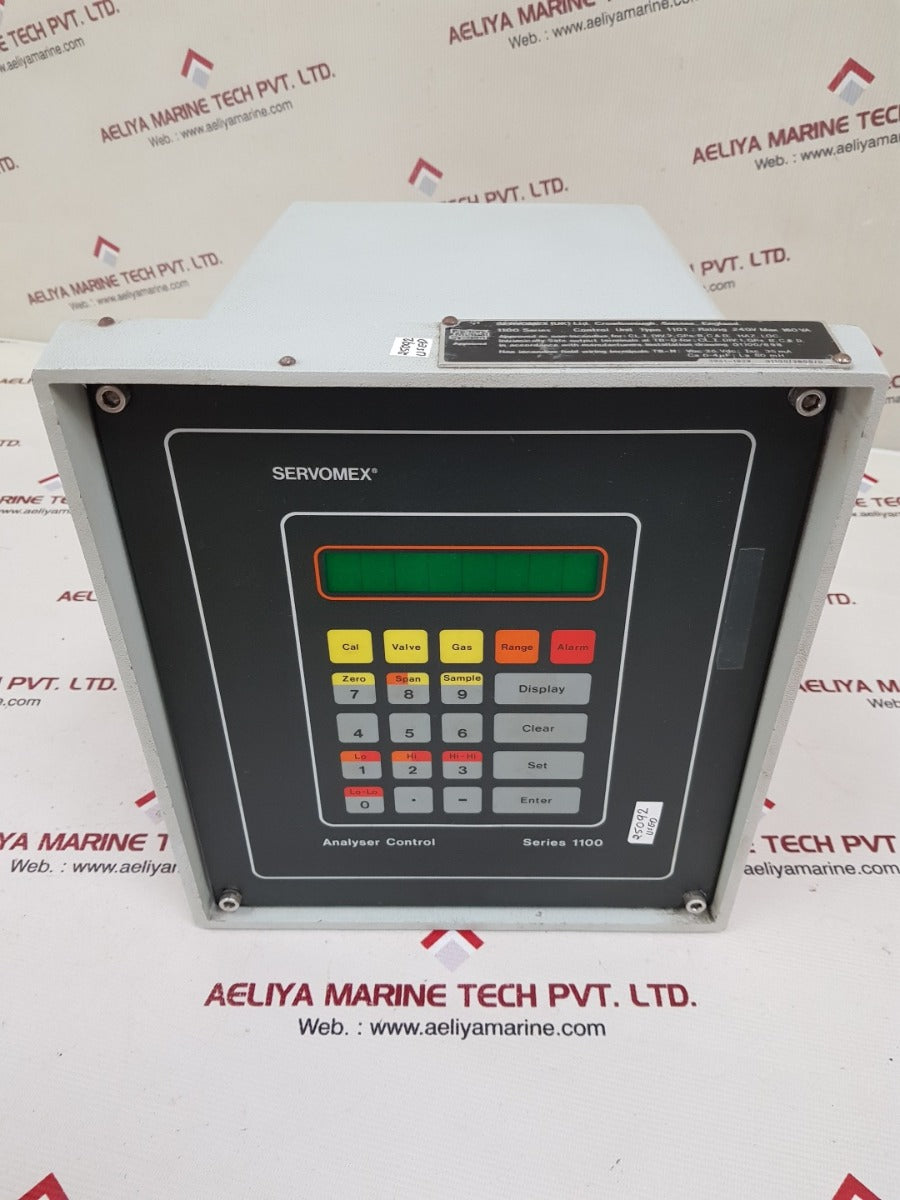 Servomex series 1100 analyser control – Aeliya Marine Tech