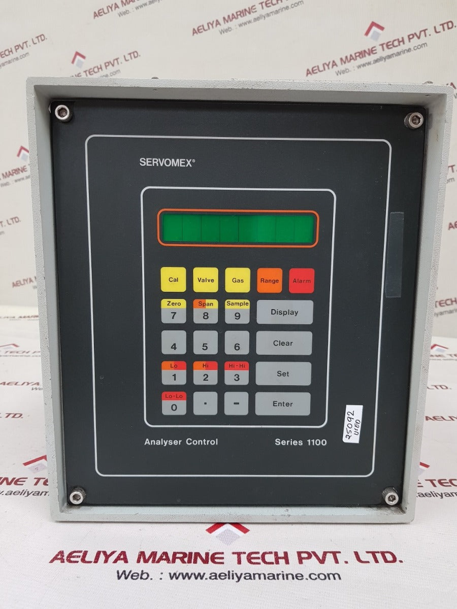 Servomex series 1100 analyser control – Aeliya Marine Tech