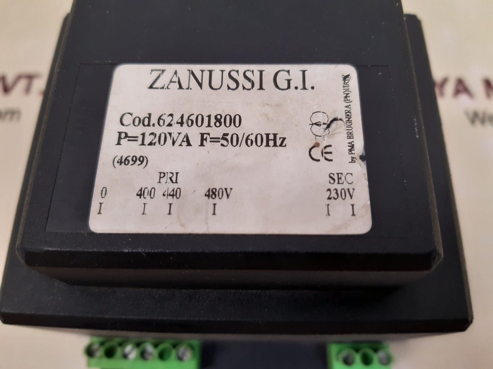 Pma brugnera 624601800 transformer – Aeliya Marine Tech