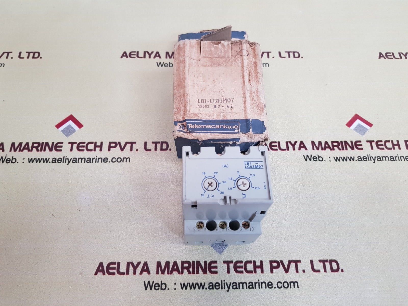 Telemecanique lb1-lc03m07 protection module – Aeliya Marine Tech