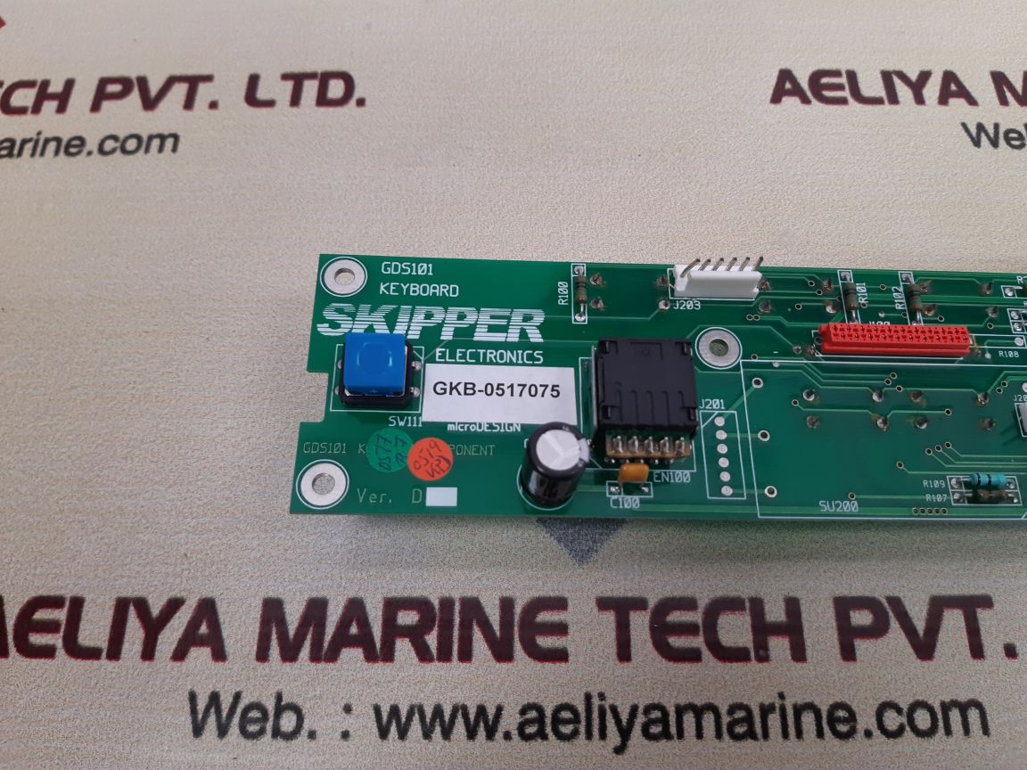 Skipper electronics gds101 keyboard – Aeliya Marine Tech