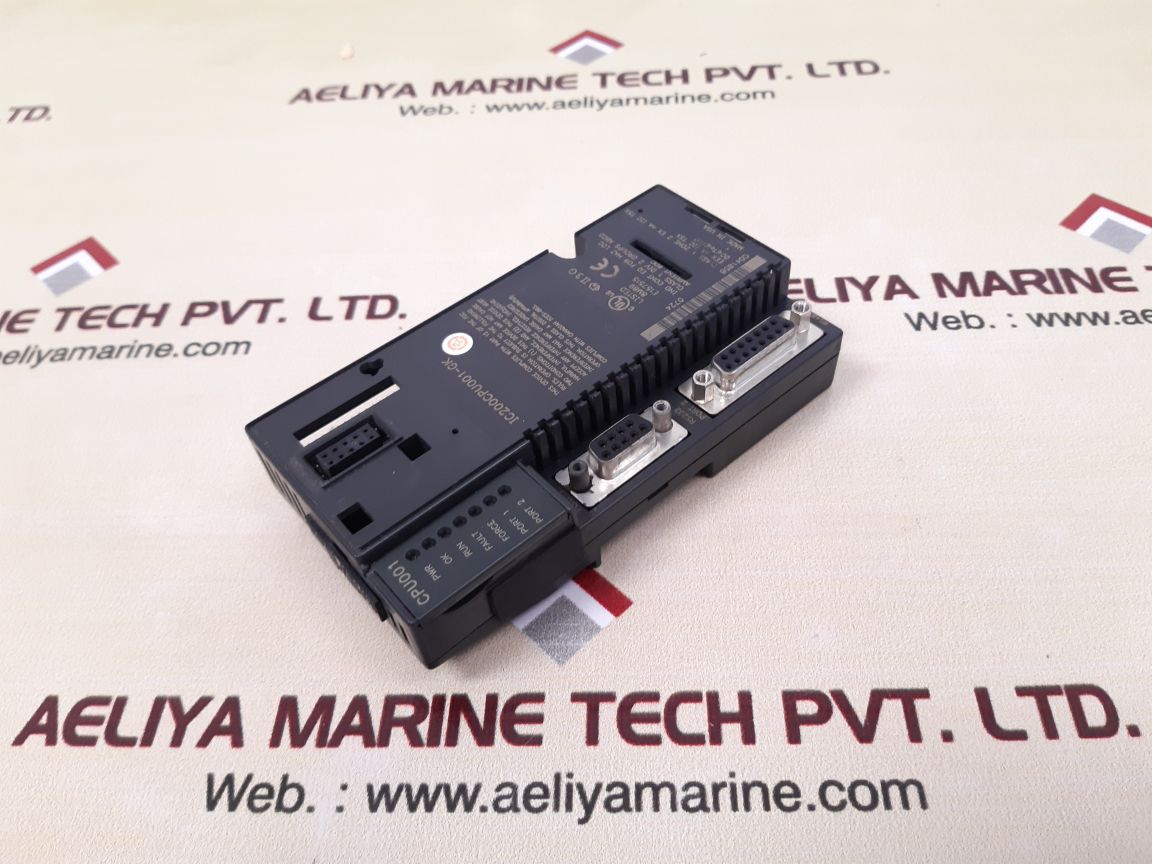 Ge fanuc ic200cpu001-gk – Aeliya Marine Tech