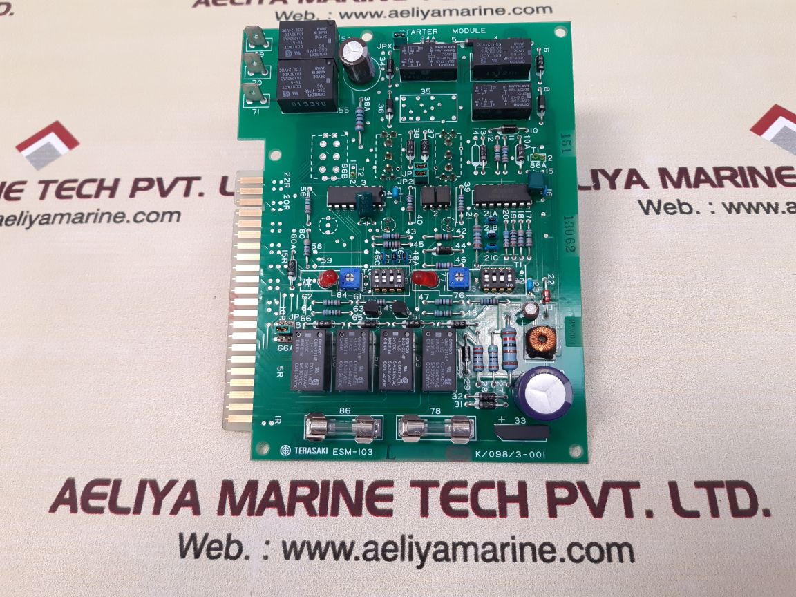 Terasaki esm-103 l starter module k/098/3-001 NEW – Aeliya Marine Tech