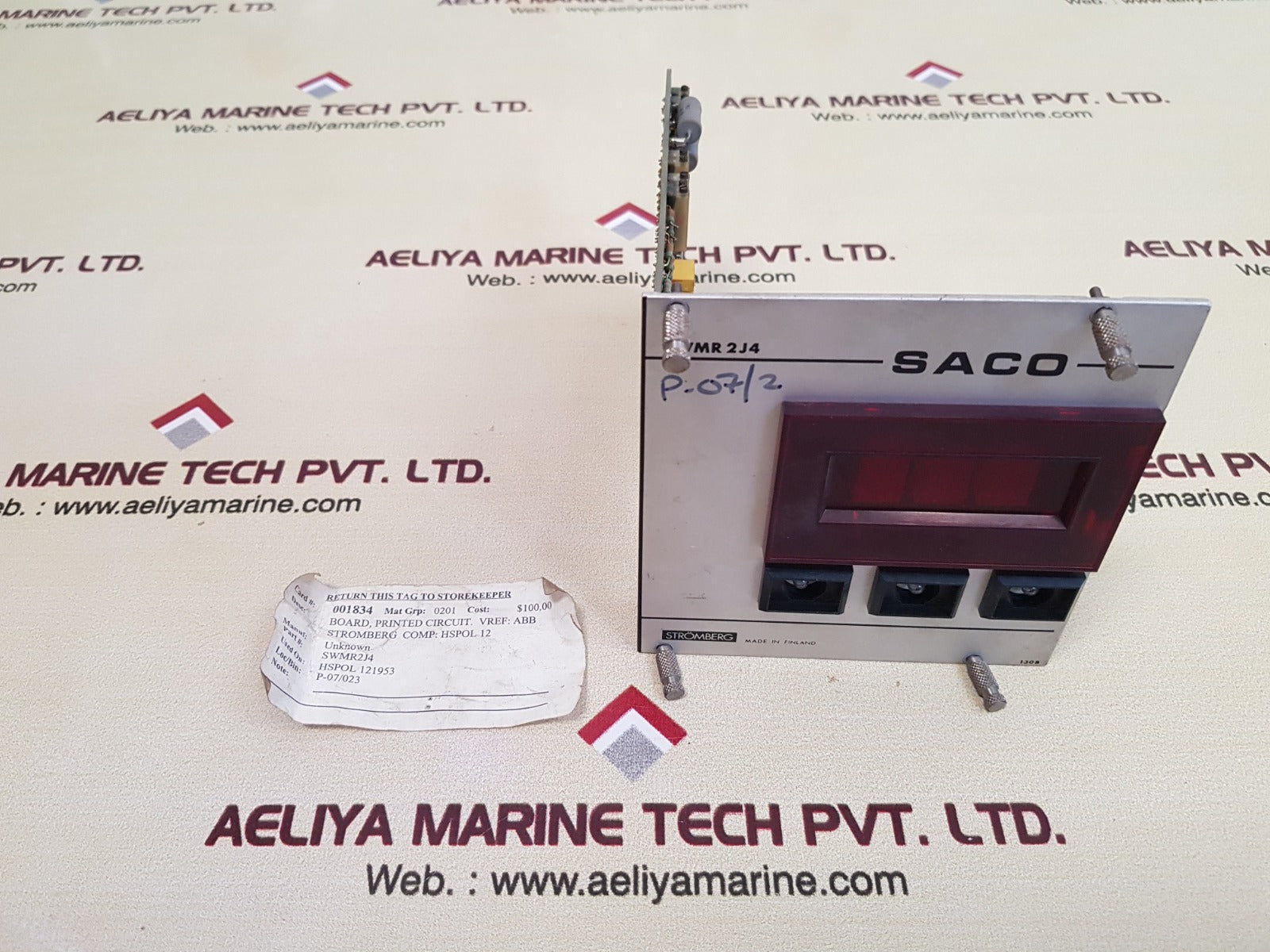 Stromberg saco swmr 2j4 display module alarm handling unit – Aeliya ...