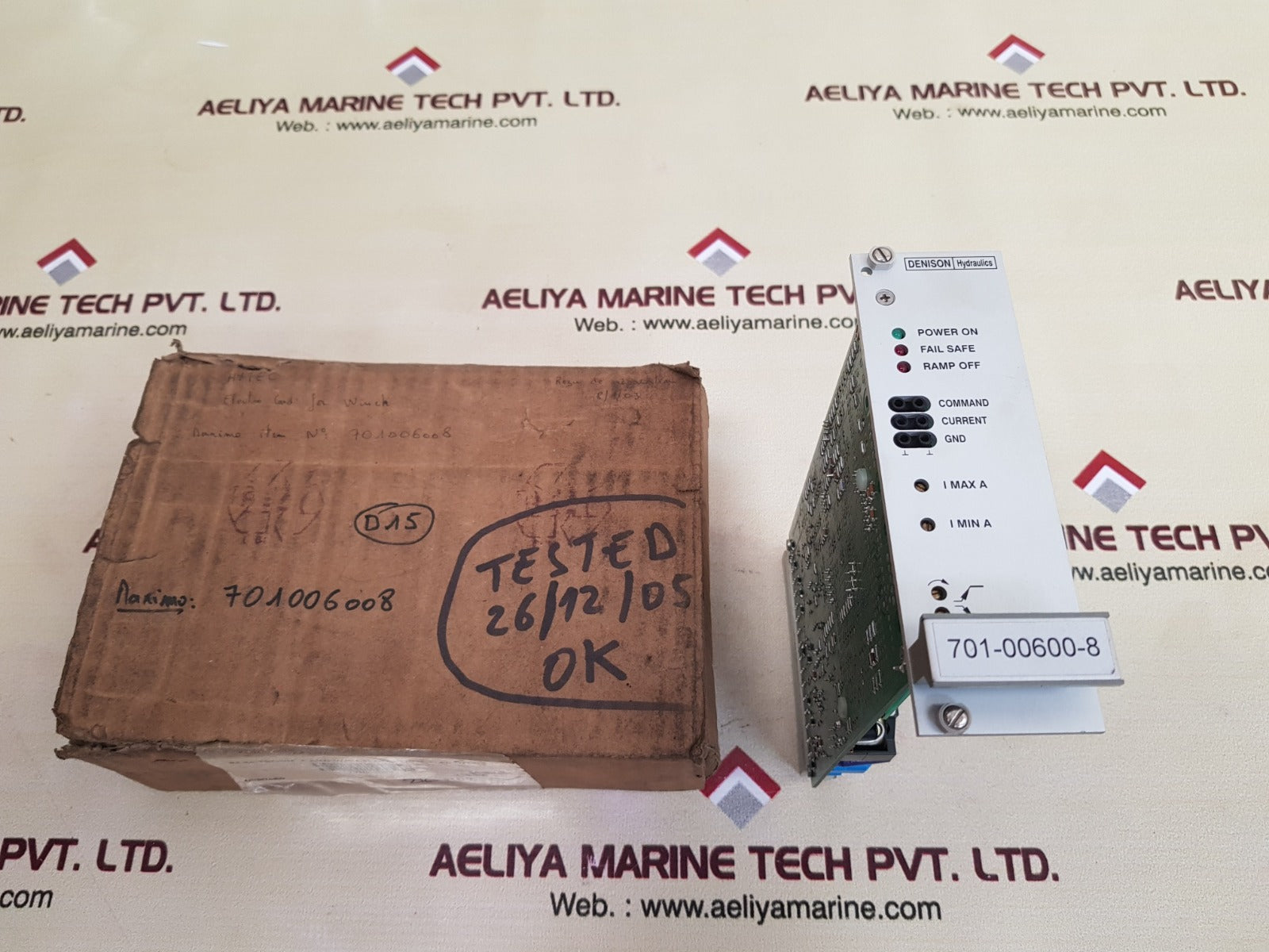 Denison hydraulics 701-00600-8 proportional amplifier card – Aeliya ...